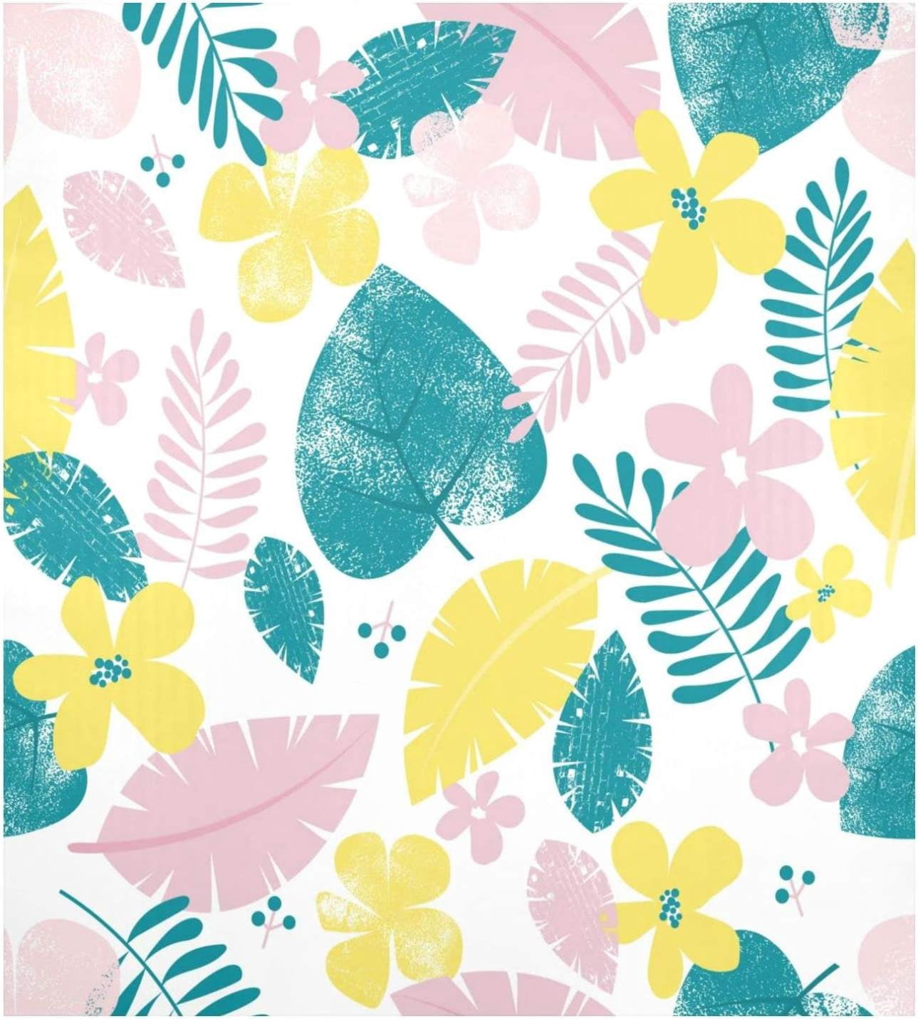 Coolnut Dishwasher Magnet Cover 23"Wx26"H ,Tropical Leaves Farmhouse ...