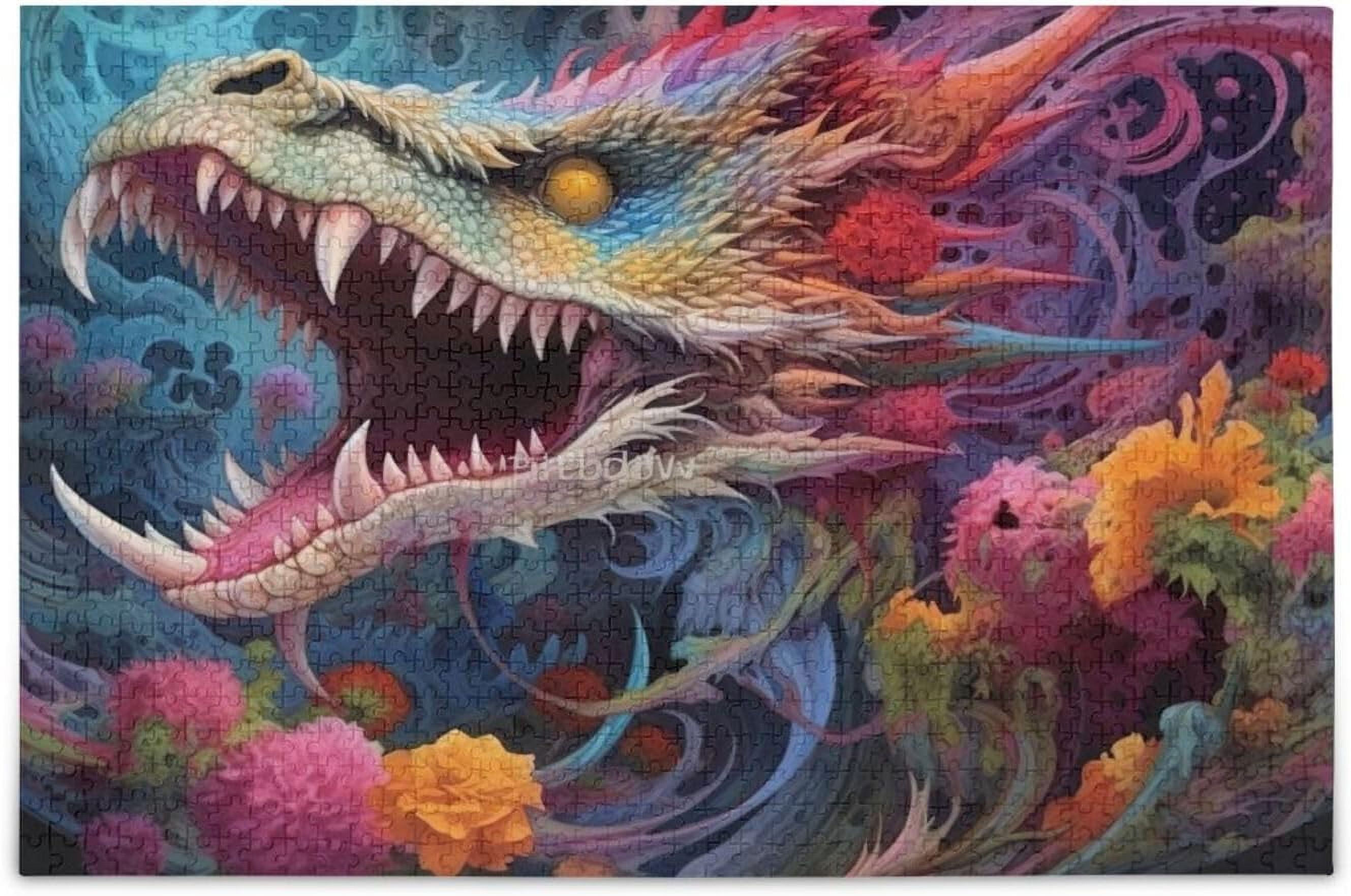 Coolnut Dragon Jigsaw Puzzles for Adults 500 Piece, Puzzles for Adults ...