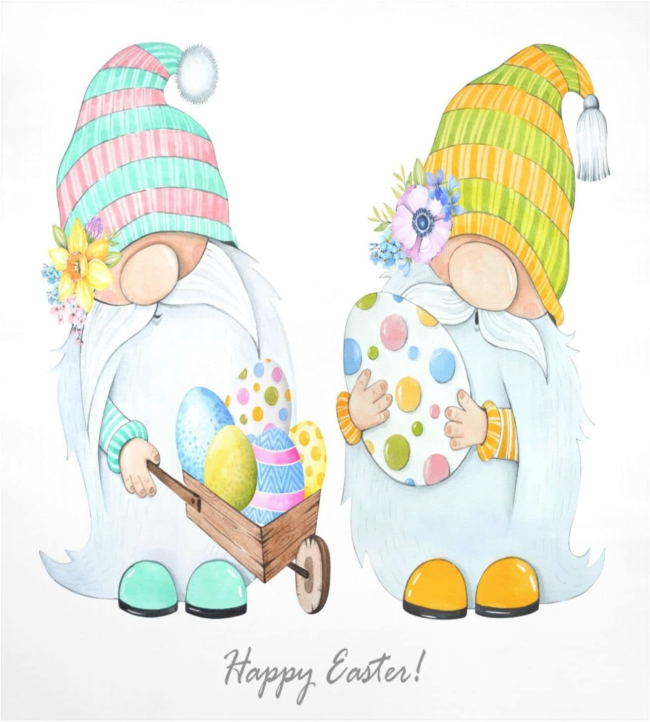 Coolnut Easter Gnome Dishwasher Magnet Cover 20x26in, Reuseable ...