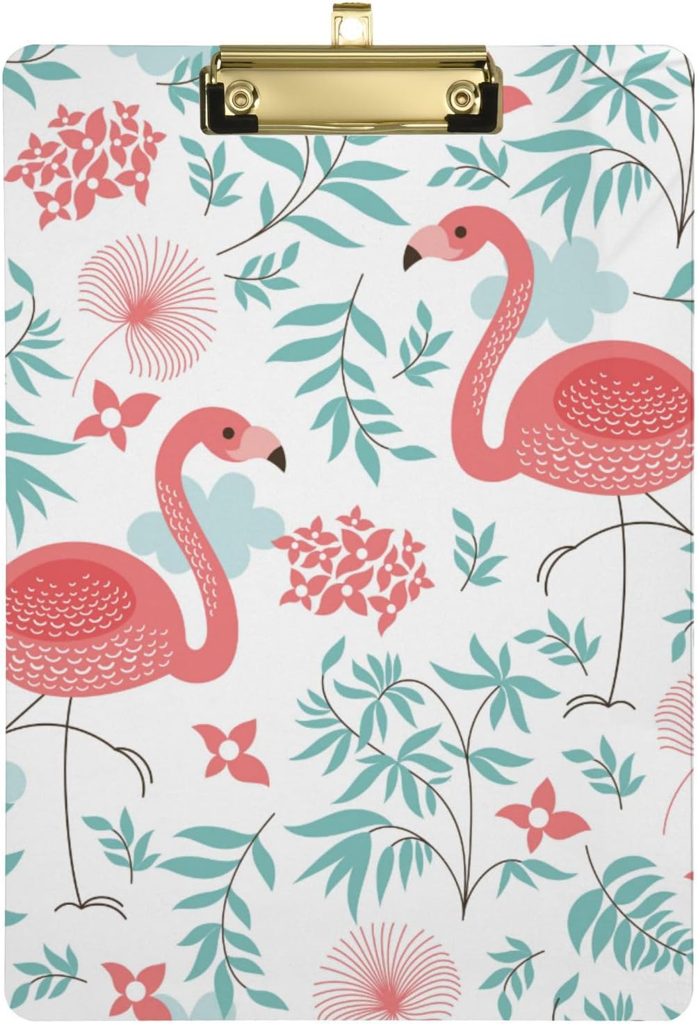 Coolnut Flamingo Clipboard, Acrylic Standard A4 Letter Size Clip Board ...