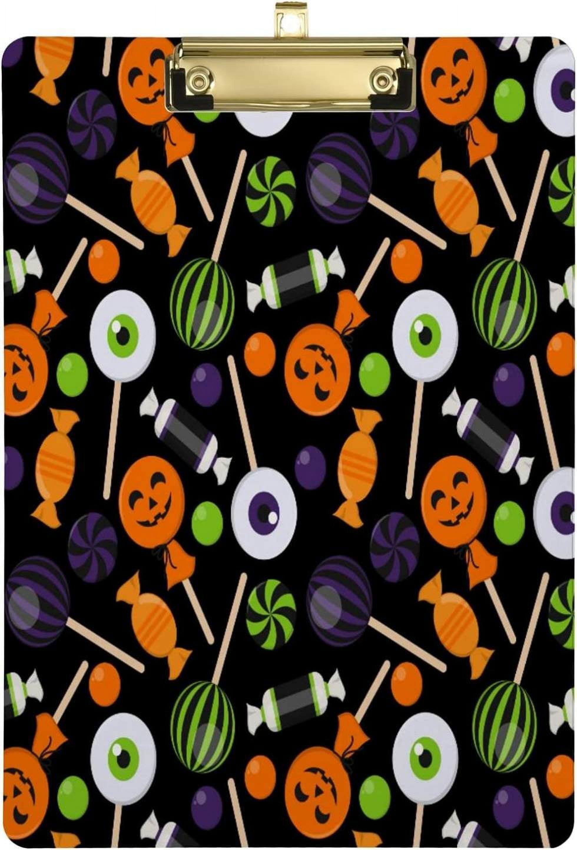 Coolnut Funny Halloween Candy 12.5"x9" Clipboard, Acrylic Fashion ...