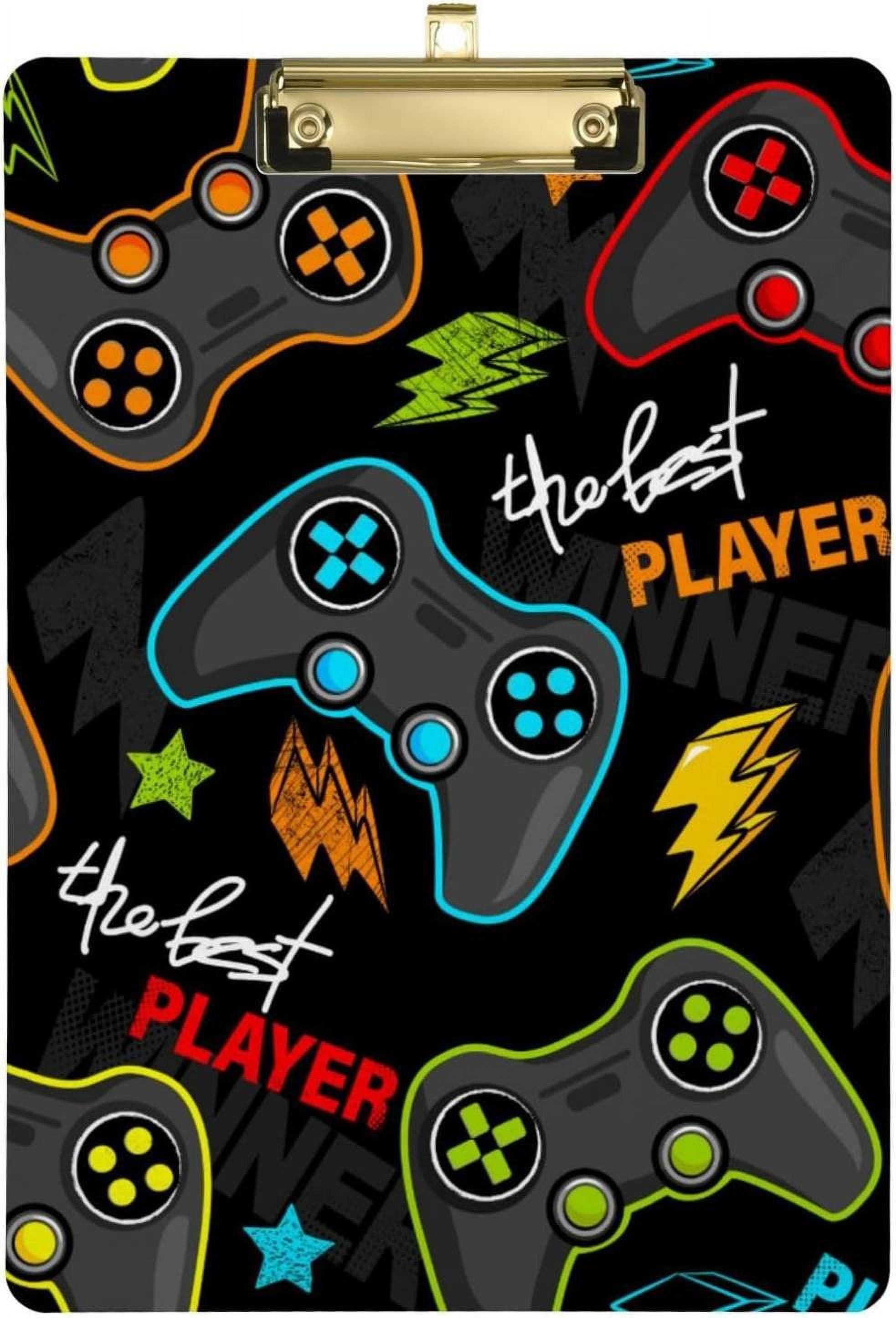 Coolnut Gamepad Clipboard, Acrylic Standard A4 Letter Size Clip Board ...