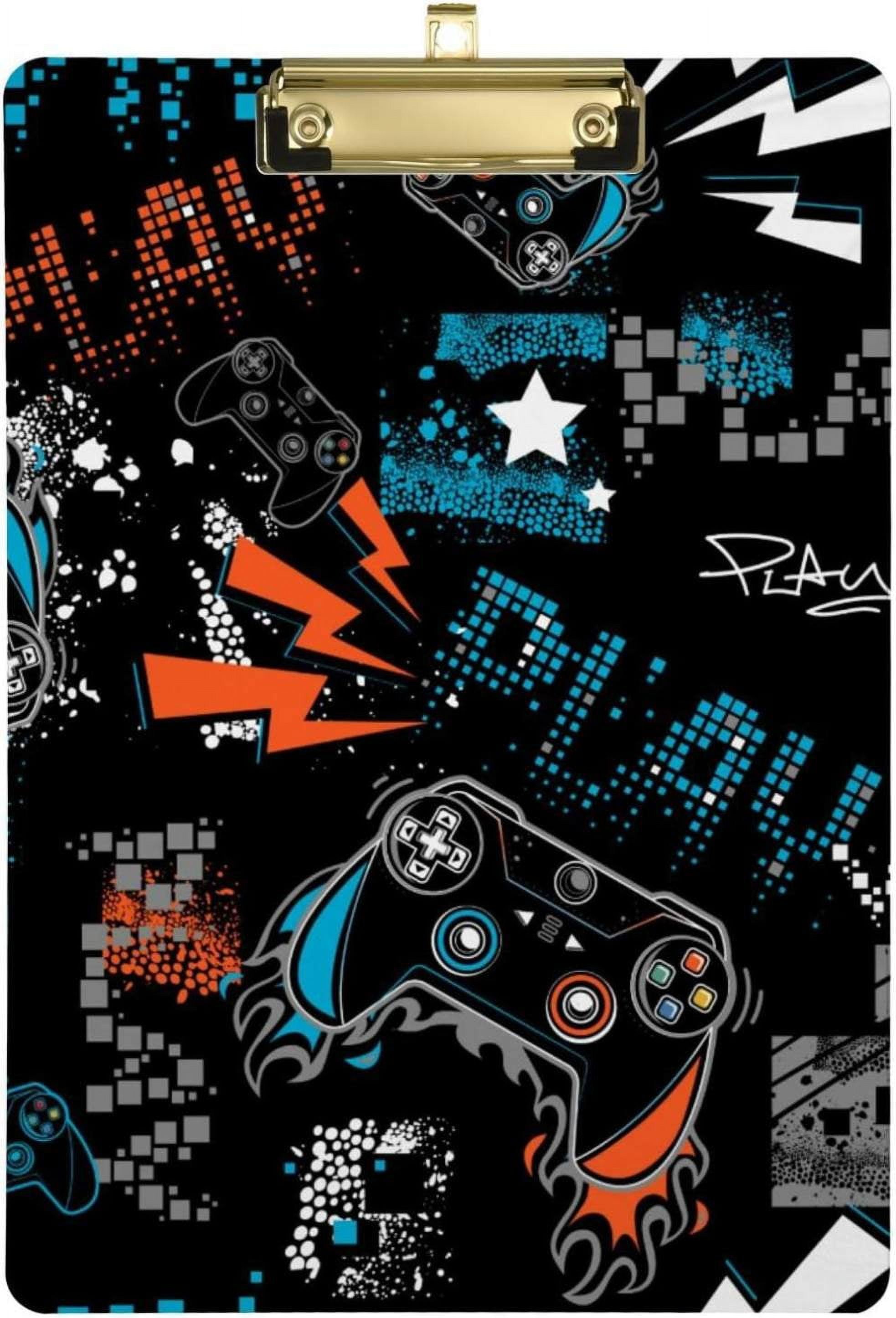 Coolnut Gamepad Clipboard, Acrylic Standard A4 Letter Size Clip Board ...