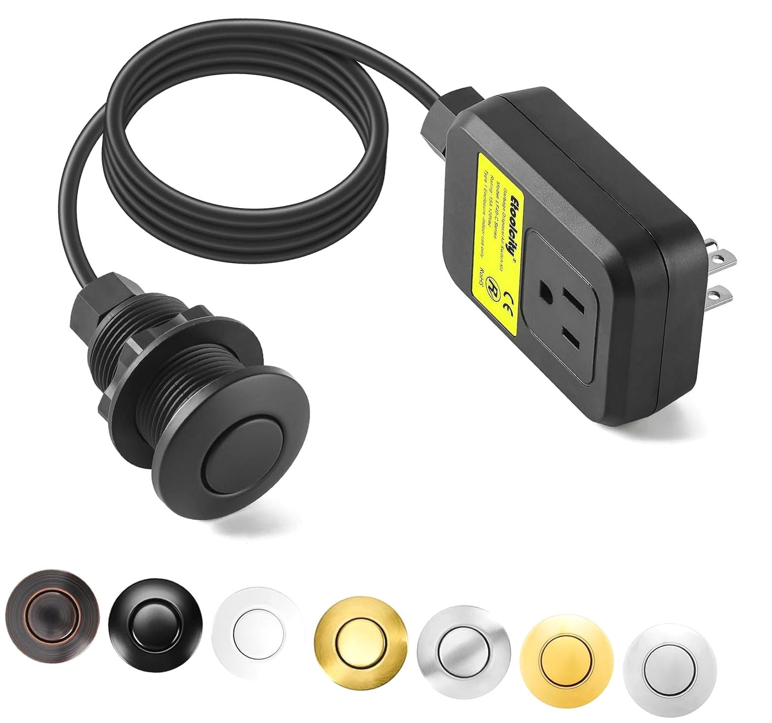 Coolnut Garbage Disposal Air Switch Kit for Sink, Stainless Steel ...