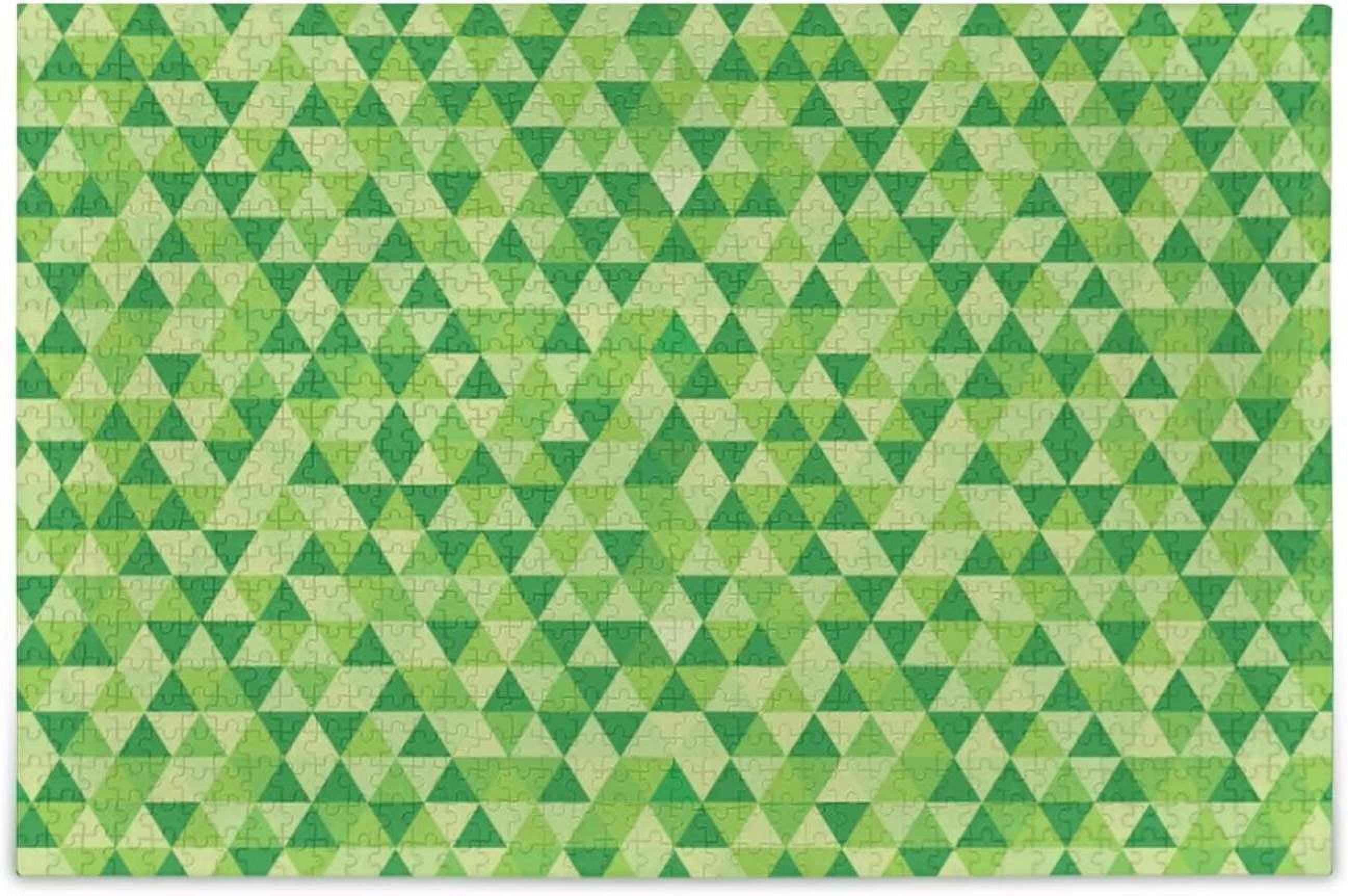 Coolnut Geometric Triangle Pattern Jigsaw Puzzles for Adults 500 Pieces ...