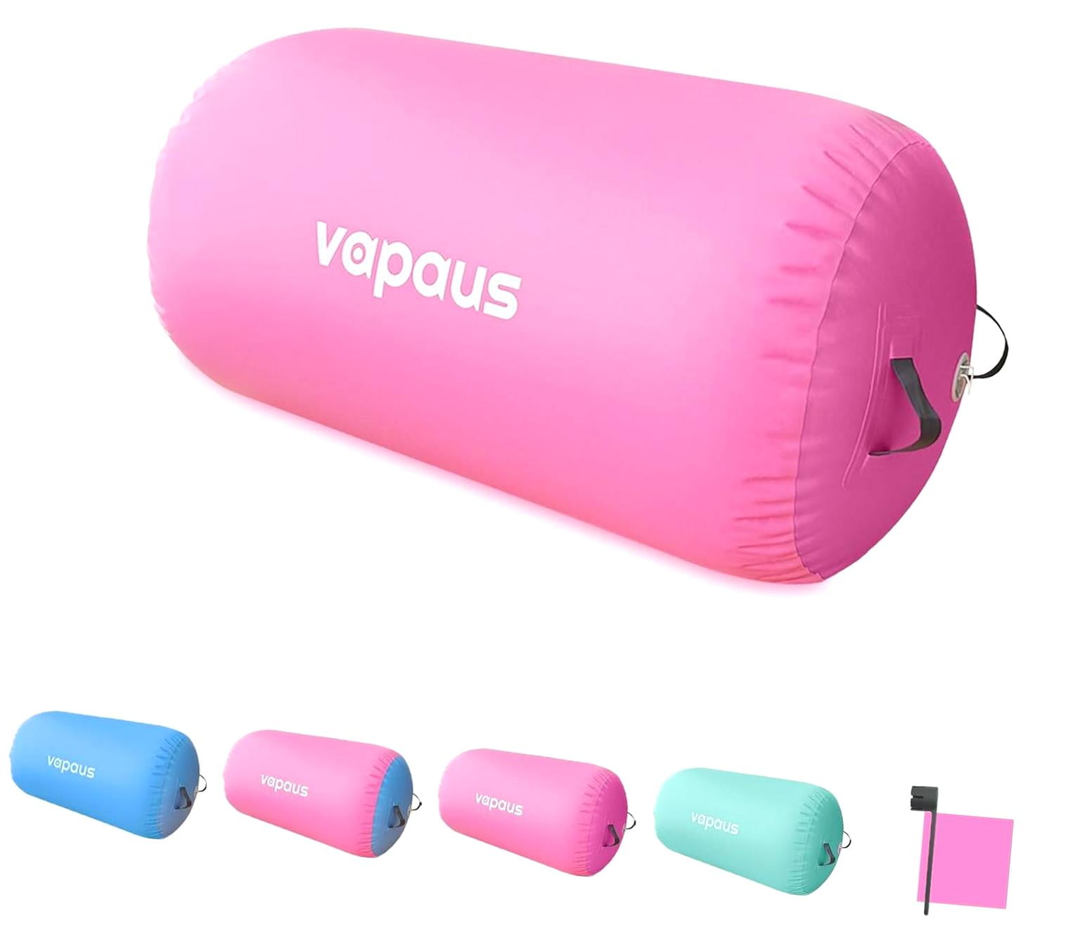 Coolnut Gymnastics Air Barrel Inflatable Tumbling Roller Mat Back ...