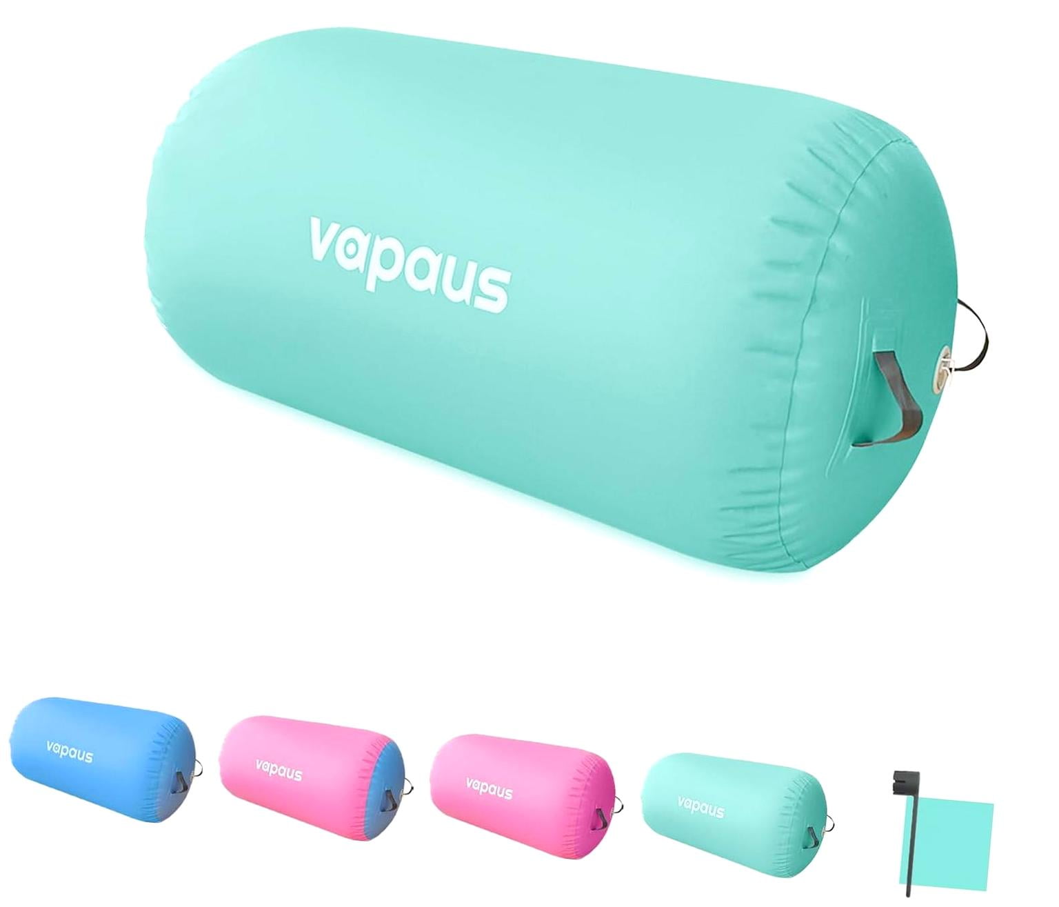 Coolnut Gymnastics Air Barrel Inflatable Tumbling Roller Mat Back ...