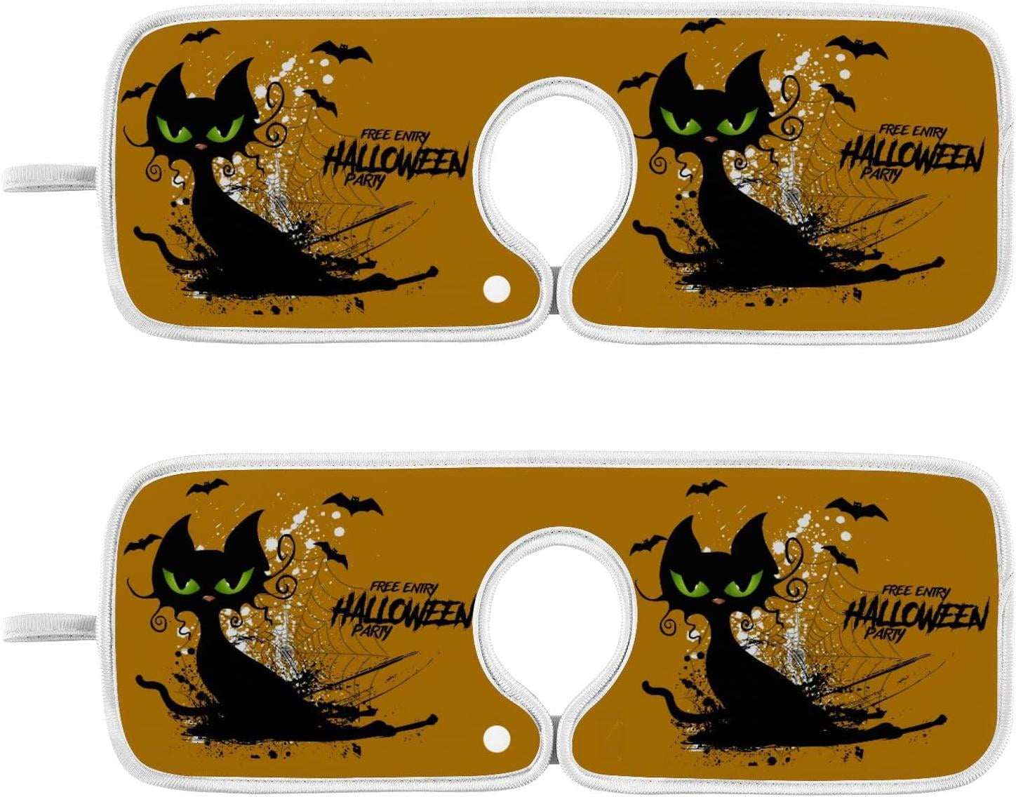 Coolnut Halloween Cat Spider Web Sink Splash Guard for Faucet 2 Packs ...