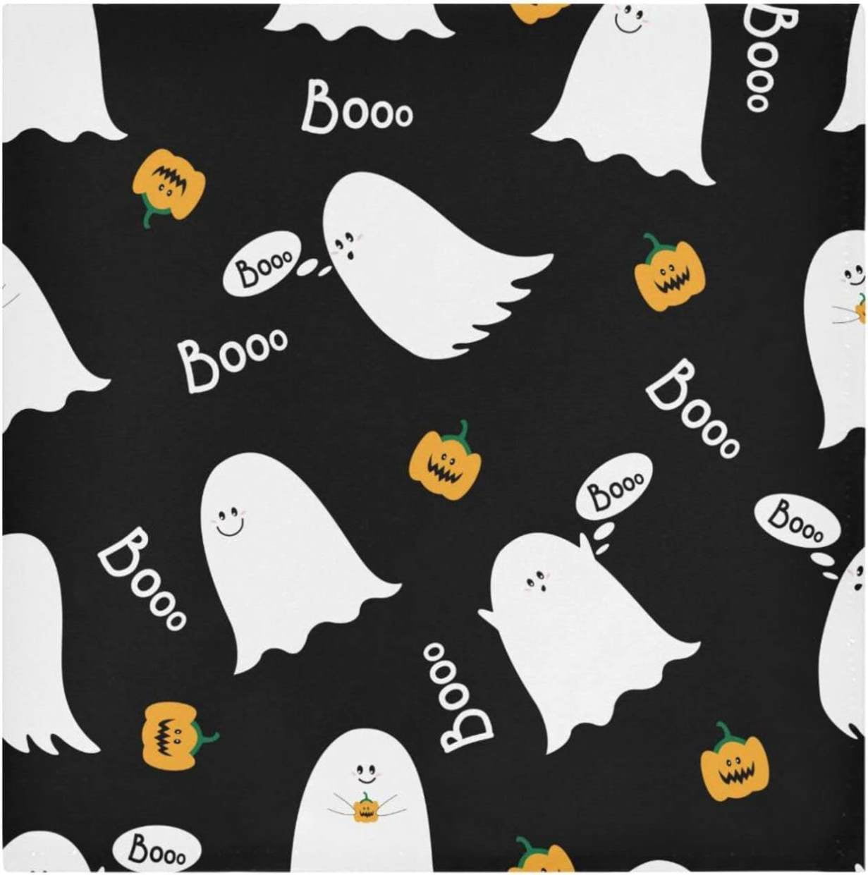 Coolnut Halloween Ghost Cloth Napkins Set of 1, Reusable Washable ...