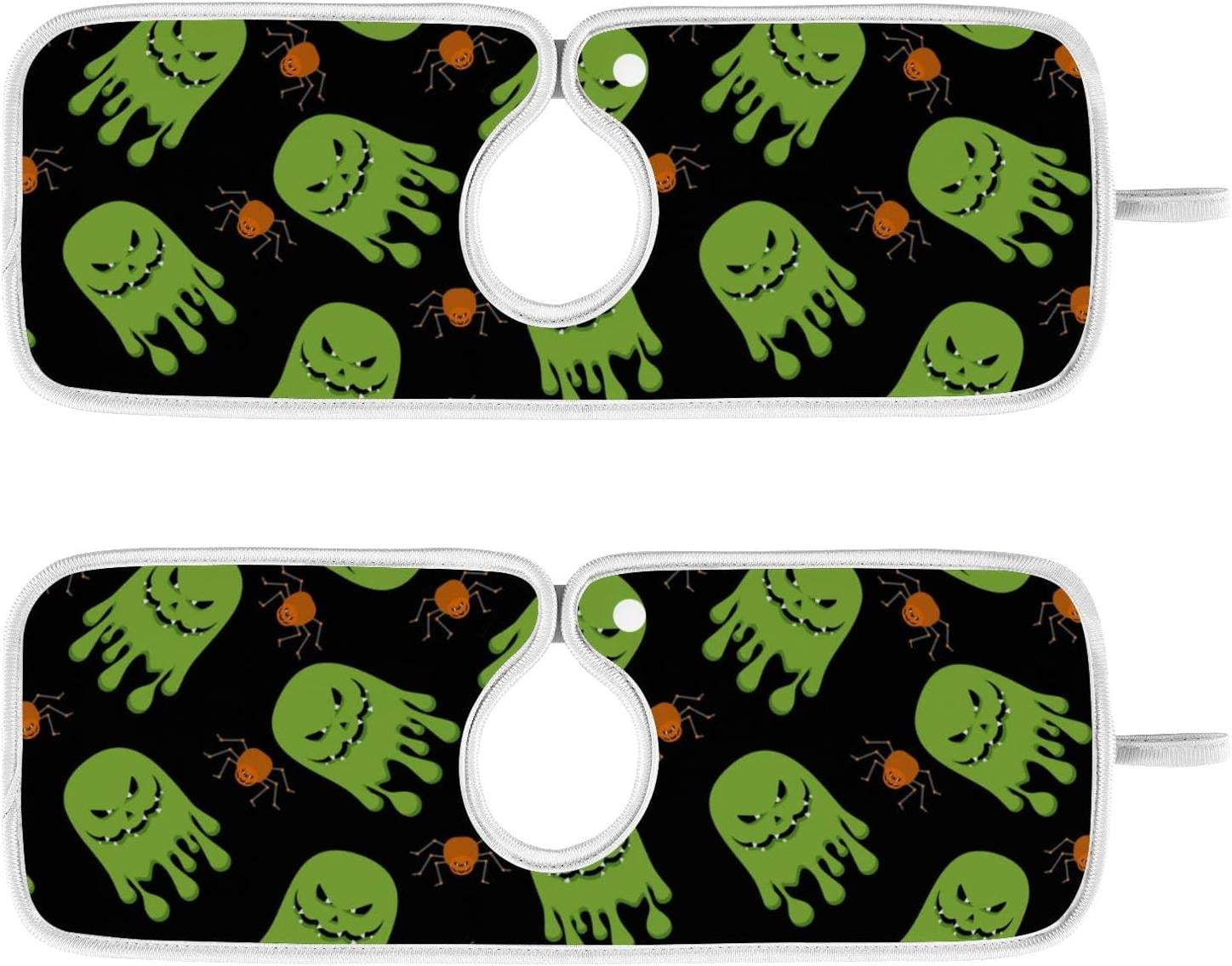 Coolnut Halloween Spooky Specter Sink Splash Guard for Faucet 2 Packs ...