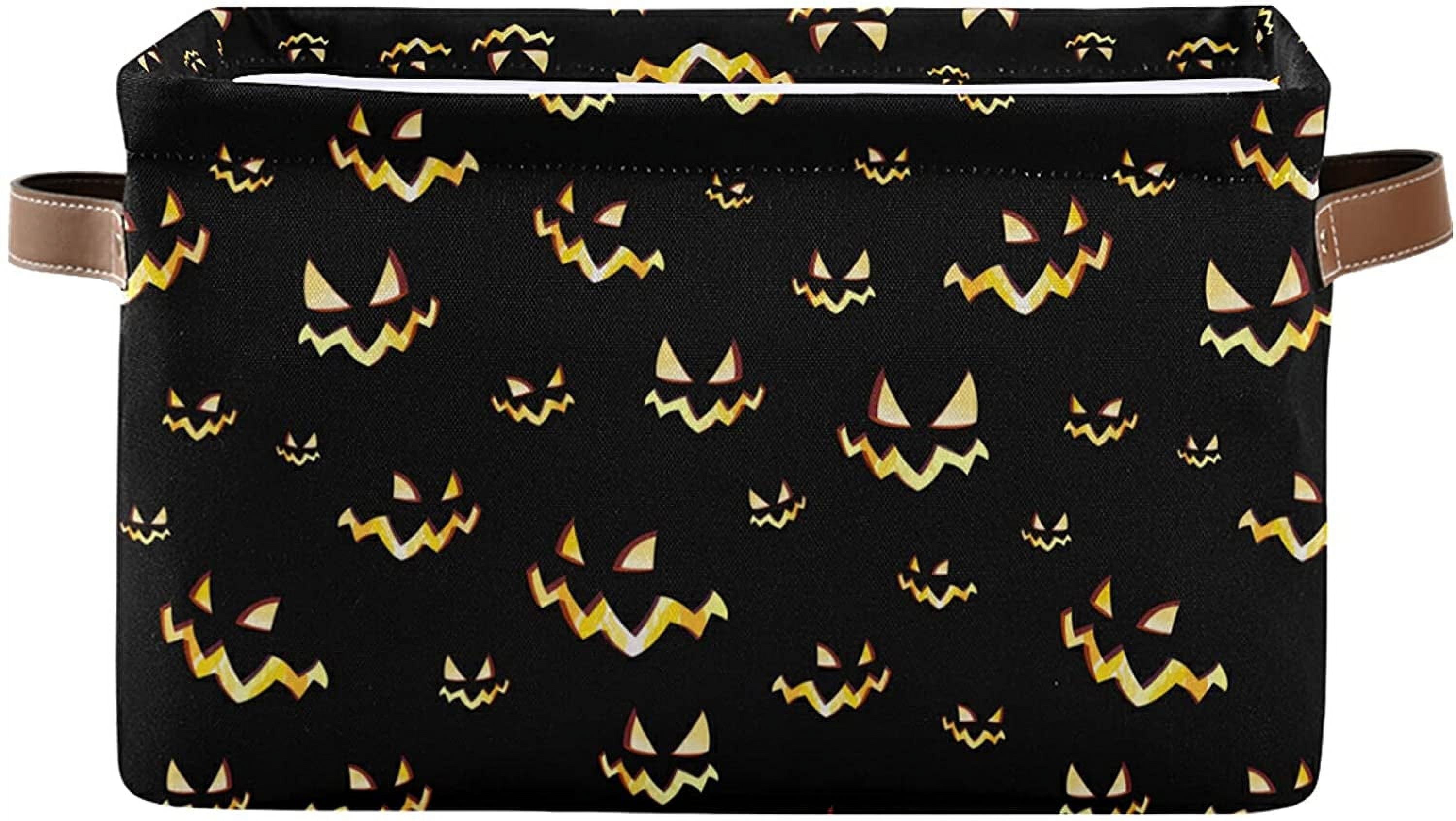 Coolnut Halloween Storage Bin for Toy Storage Basket Dirty Clothes ...
