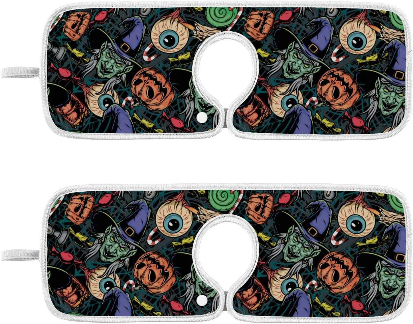 Coolnut Halloween Witch Eyes Sink Splash Guard for Faucet 2 Packs ...