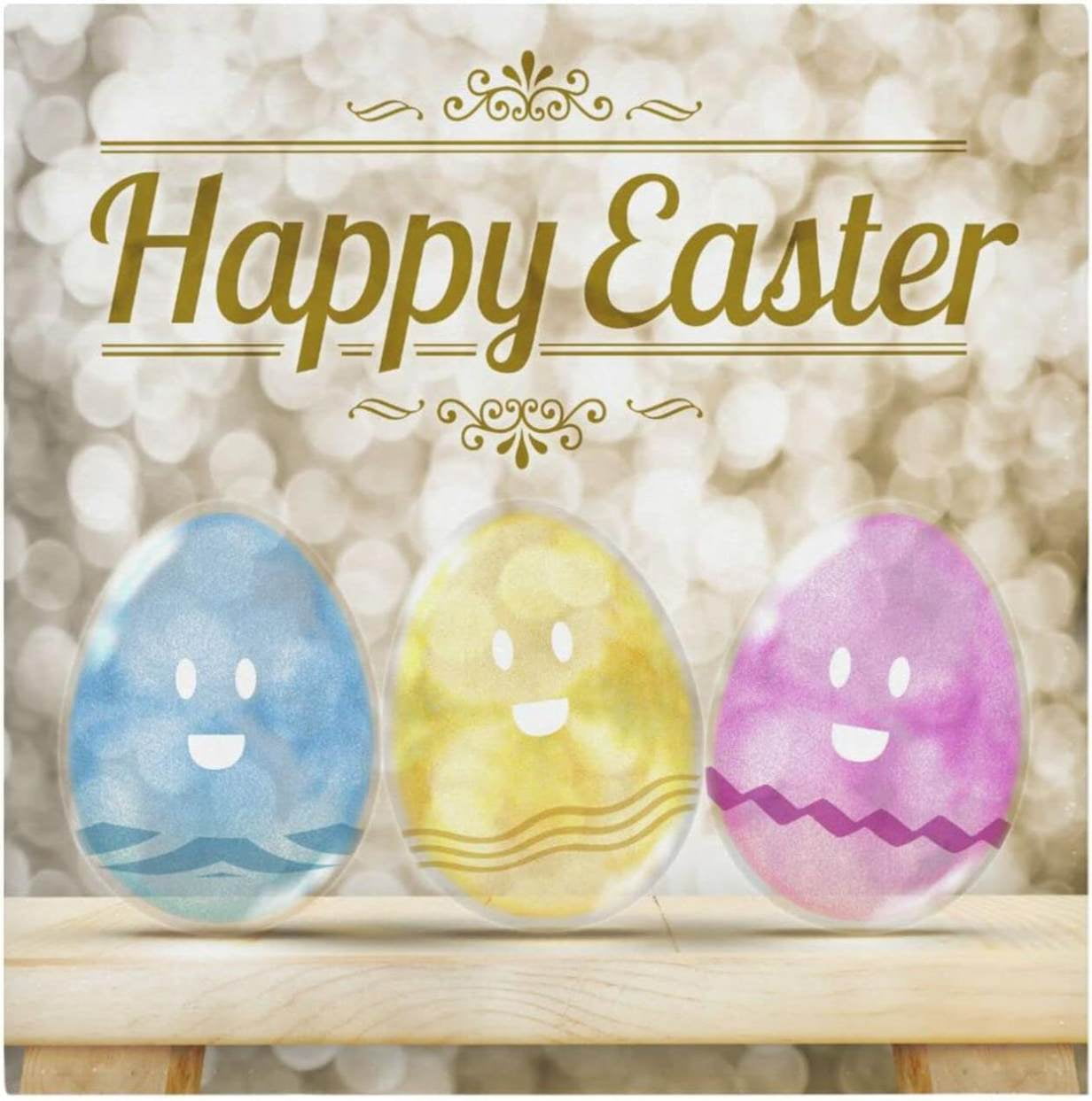 Coolnut Happy Easter Day Cloth Napkins Set of 1,Reusable Washable ...