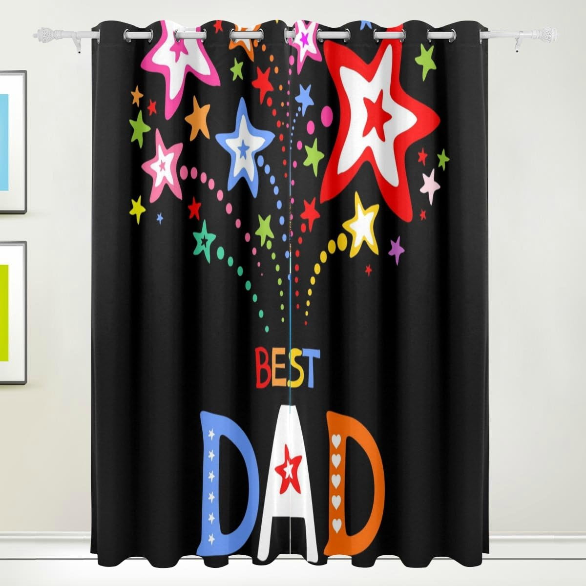 Coolnut Happy Father's Day Best Dad Thermal Insulated Blackout Grommet ...