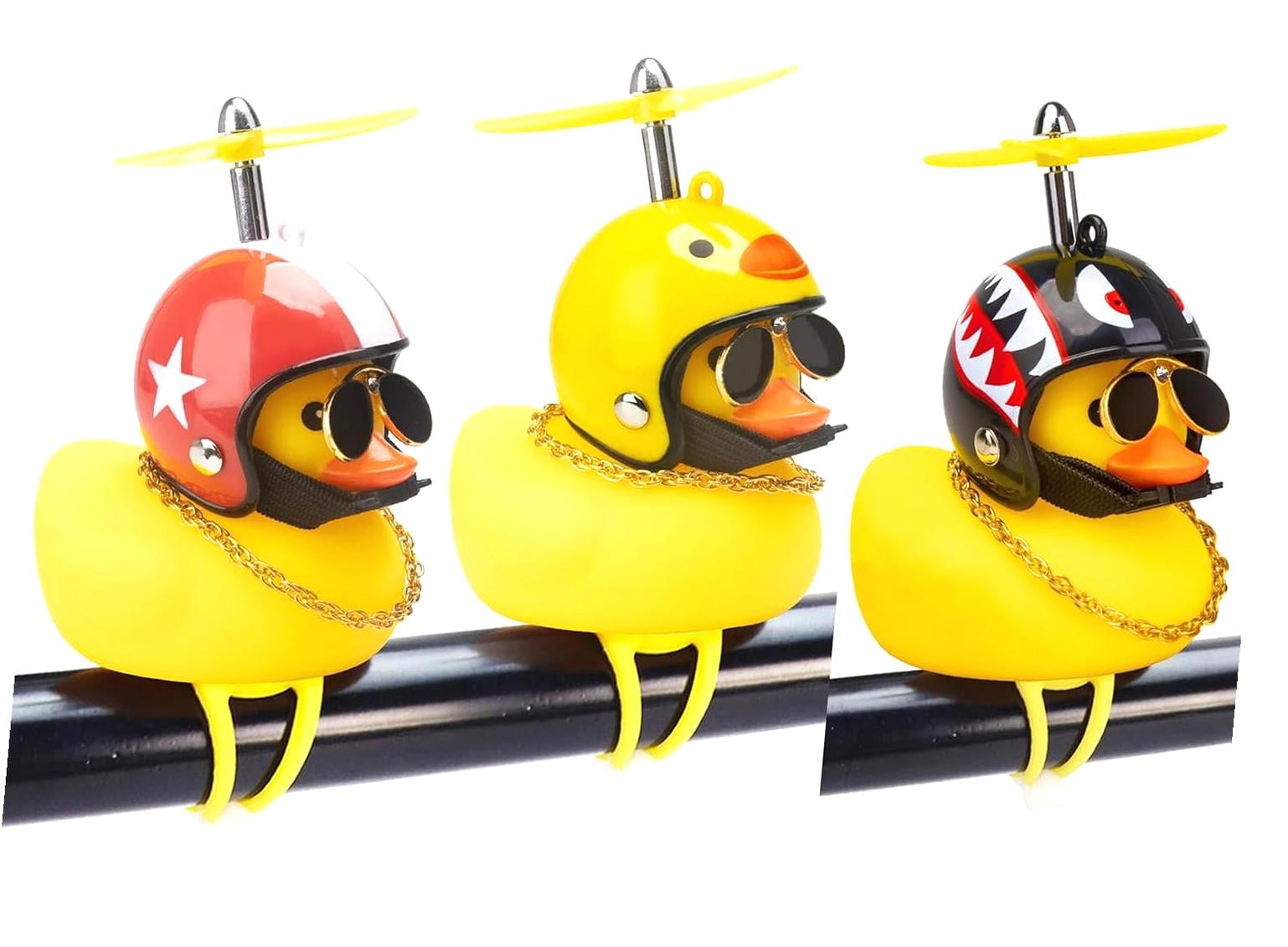 Coolnut Helmet with Light and Propeller Featuring Cute Ducks, for ...