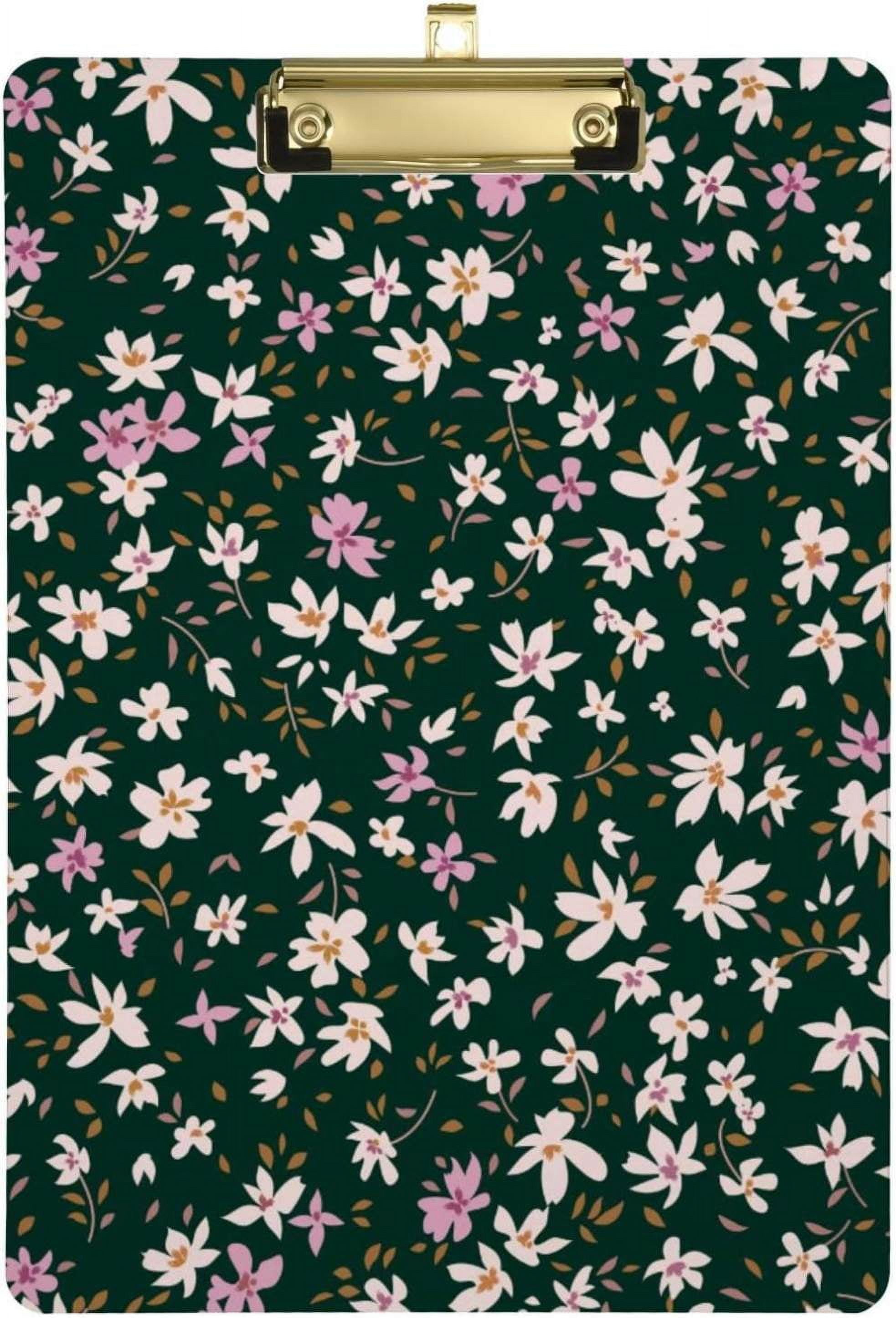 Coolnut Herb Wild Flower Clipboard, Acrylic Standard A4 Letter Size ...