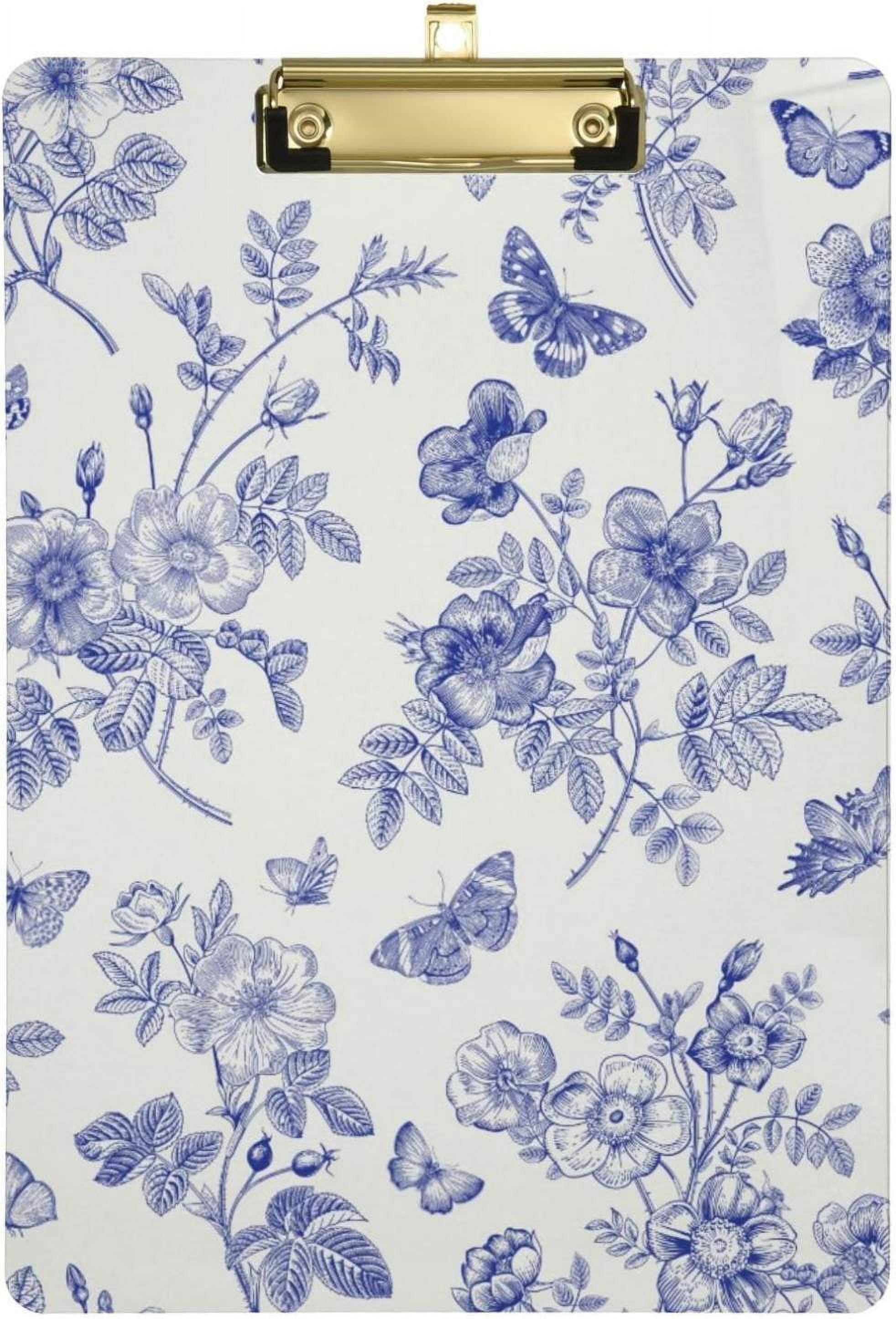 Coolnut Herb Wild Flower Clipboard, Acrylic Standard A4 Letter Size ...