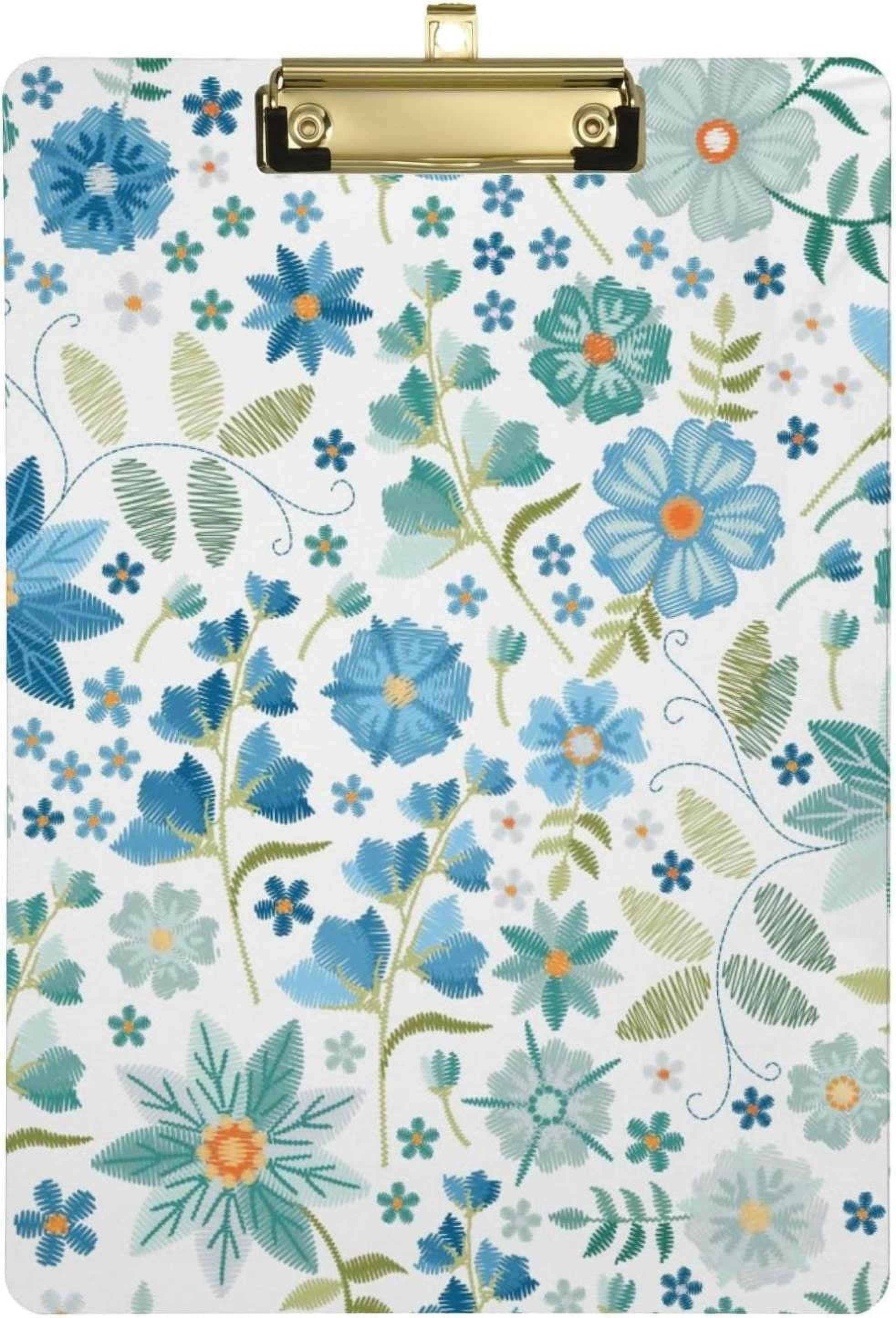 Coolnut Herb Wild Flower Clipboard, Acrylic Standard A4 Letter Size ...