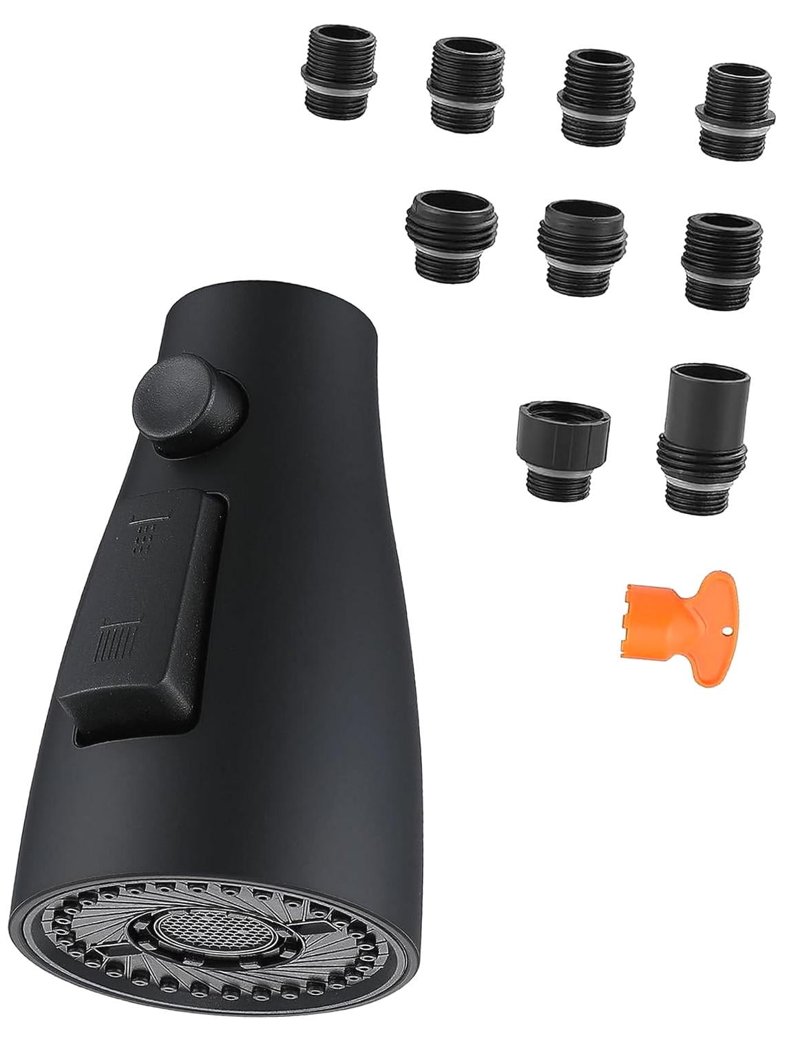 Coolnut Kitchen Replacement: Stainless Steel Spray, Triple Mode Pull ...