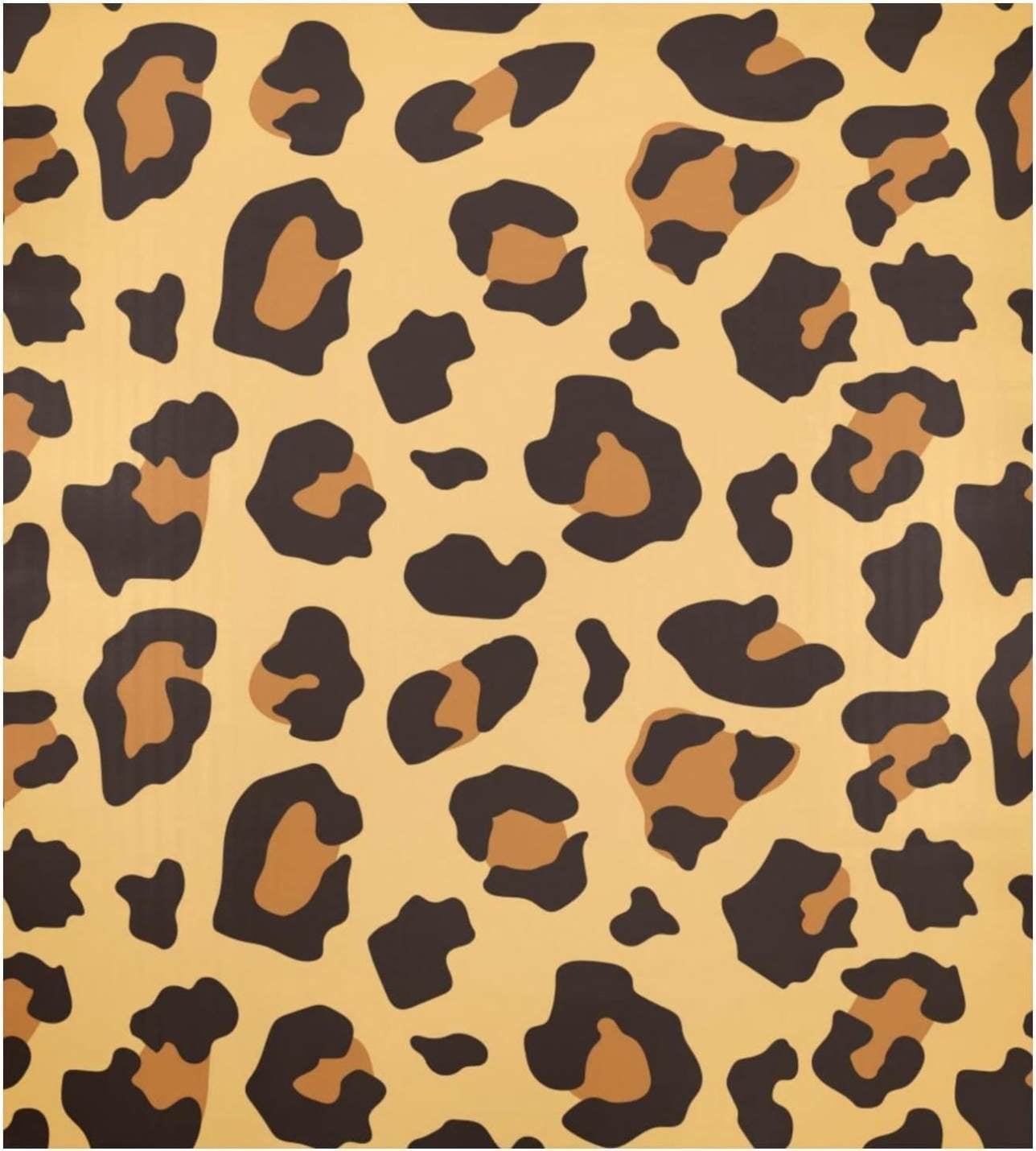 Coolnut Leopard Print Dishwasher Magnet Cover,Reusable Fridge Panel ...