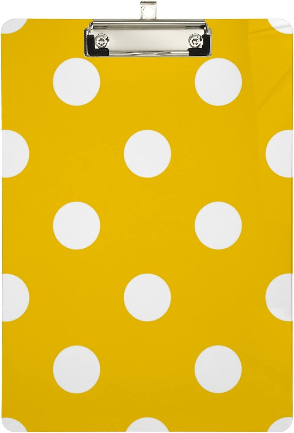 Coolnut Letter Size Clipboard Yellow Polka Dots Clipboards for A4 Paper ...