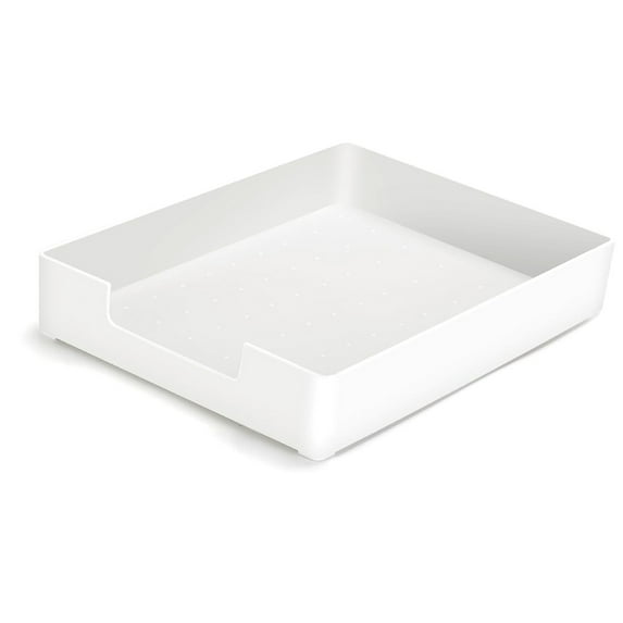 Coolnut Letter-Size Tray Desk Letter Tray Paper Tray, Sturdy Plastic ...