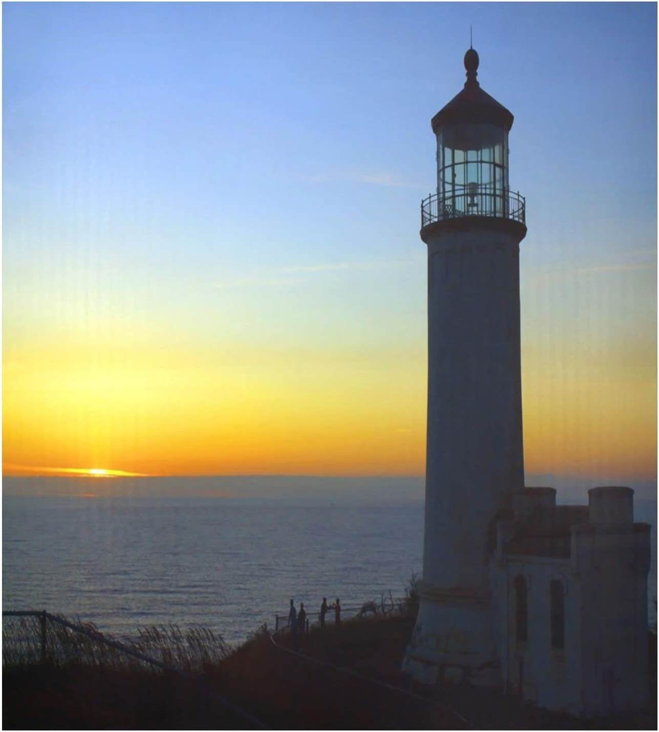 Coolnut Lighthouse at Sunset Dishwasher Magnet Sticker, Refrigerator ...