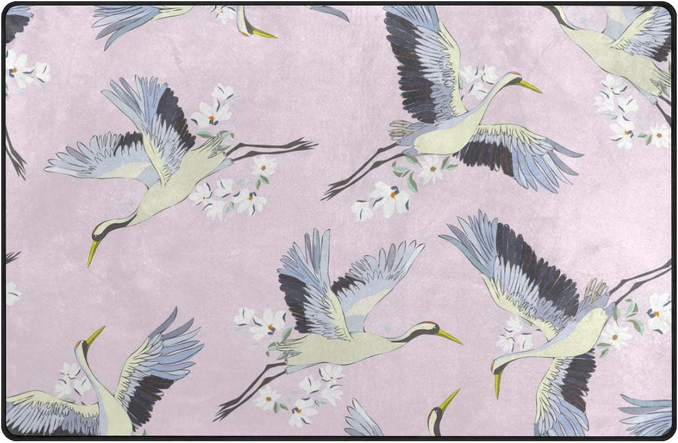 Coolnut Lightweight Carpet Mats, 31 x 20 inches Area Soft Rugs Floor ...