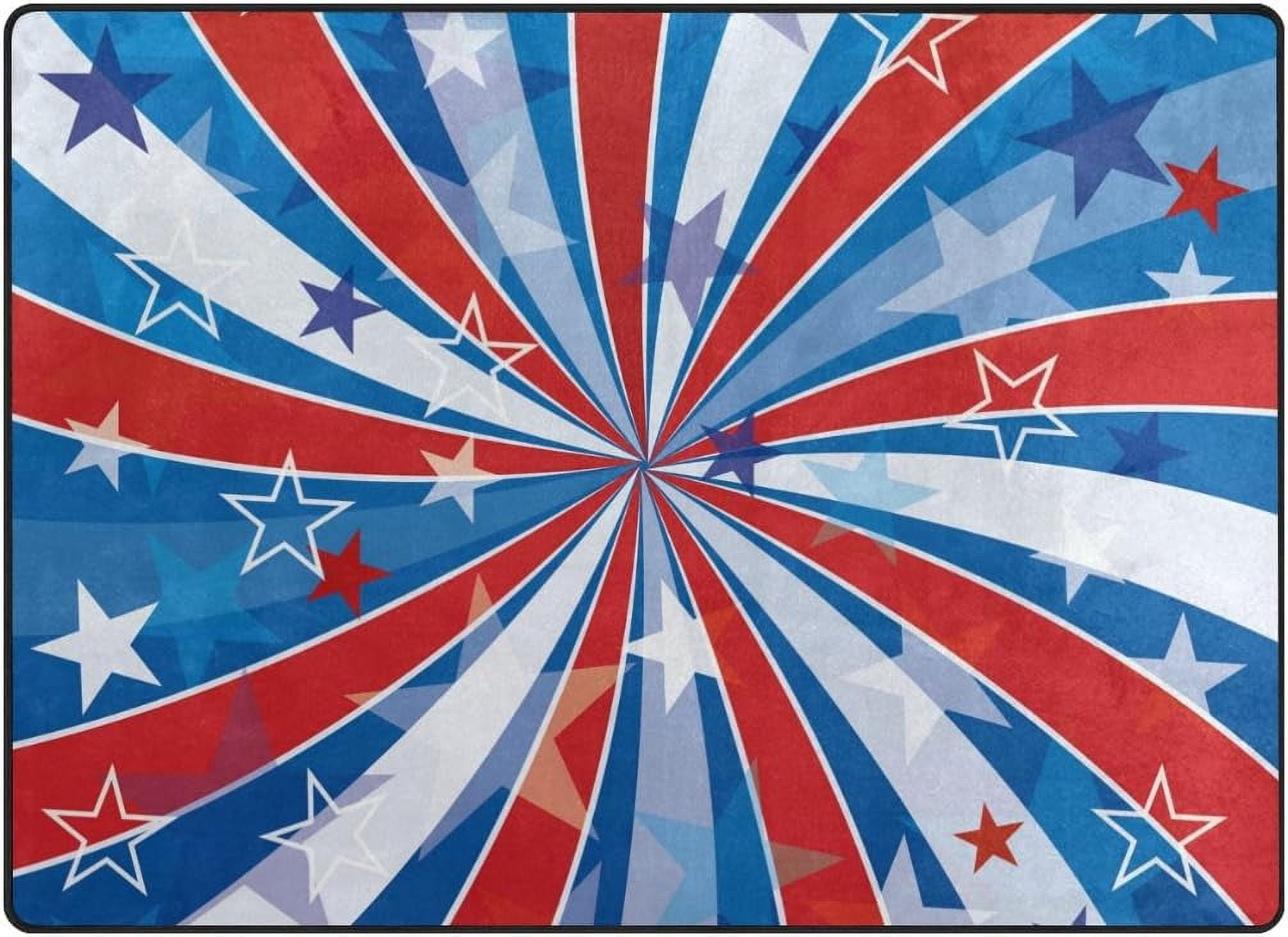 Coolnut Lightweight Carpet Mats, 5'3" x 4' Area Soft Rugs, Floor Mat ...