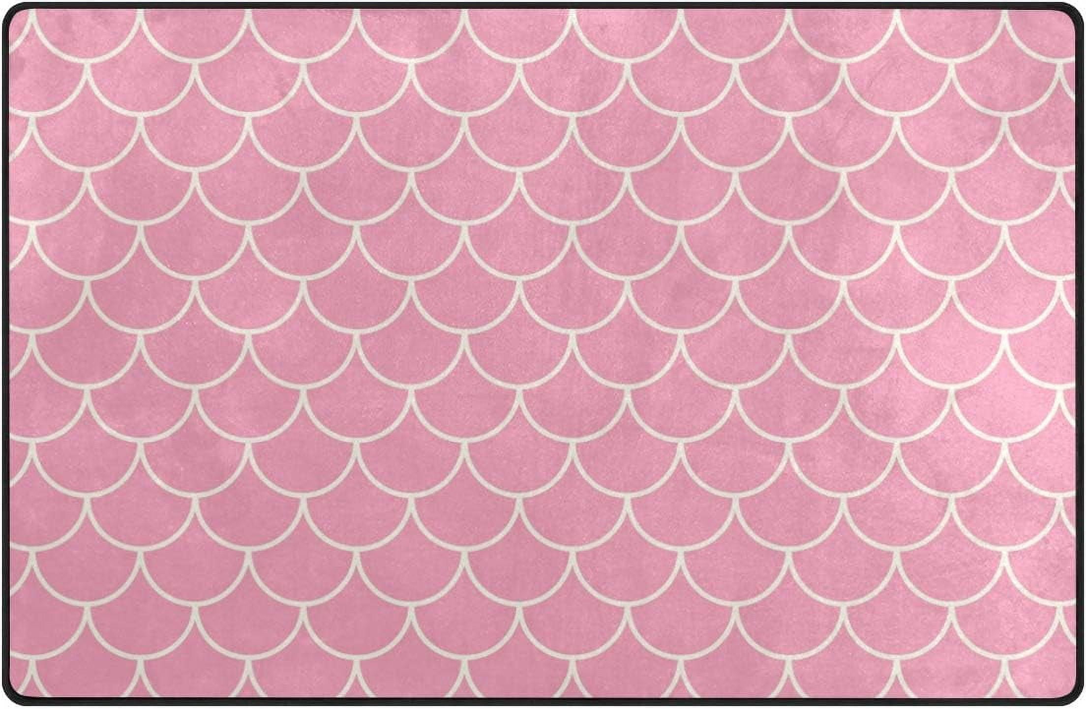 Coolnut Lightweight Non Slip Carpet Mats 60 x 39 inch (5'x 3'3"), Area ...