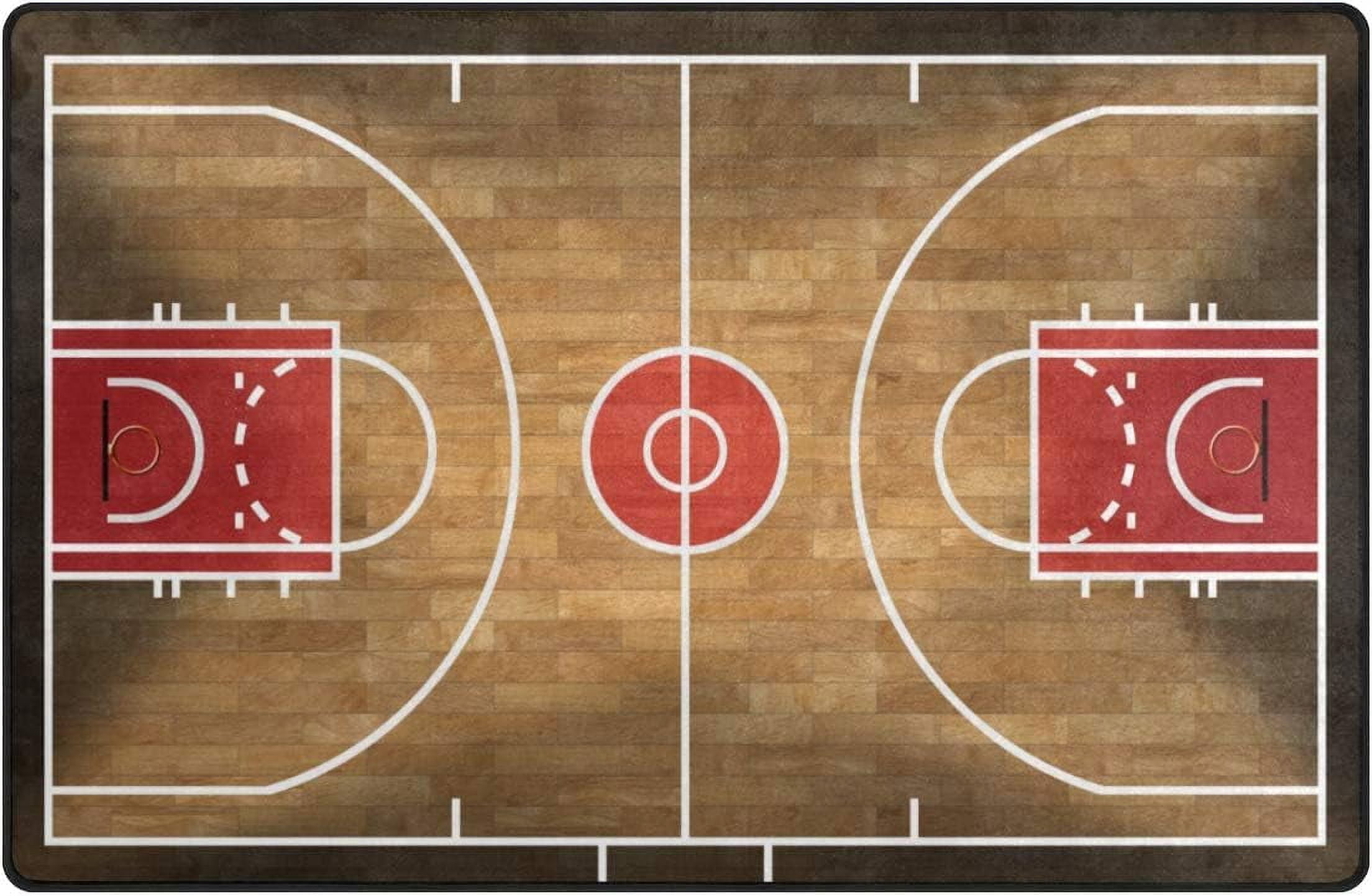 Coolnut Lightweight Soft Area Rugs 31x20 Inch, Vintage Hardwood ...