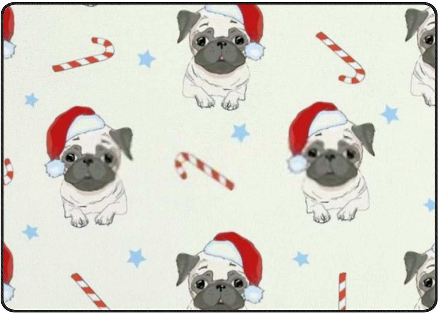 Coolnut Lightweight Soft Area Rugs 60 x 39 inch (5'x 3'3"), Christmas ...