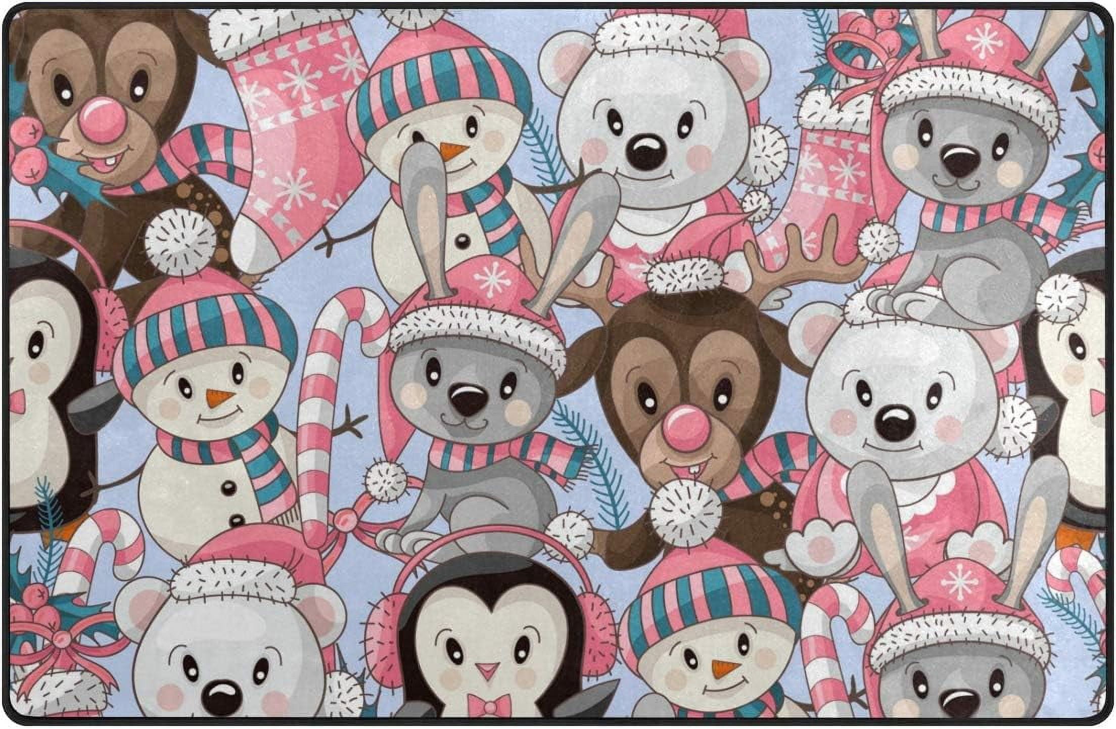 Coolnut Lightweight Soft Area Rugs 60 x 39 inch (5'x 3'3"), Cute Baby ...