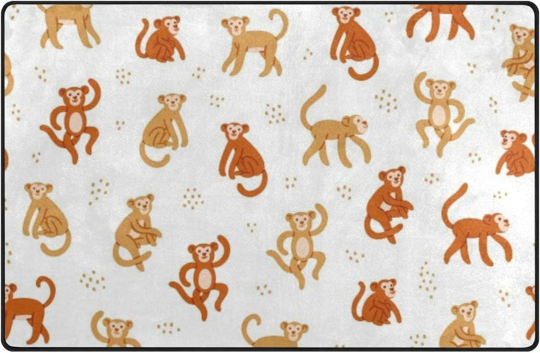 Coolnut Lightweight Soft Area Rugs 60 x 39 inch (5'x 3'3"), Cute Little ...