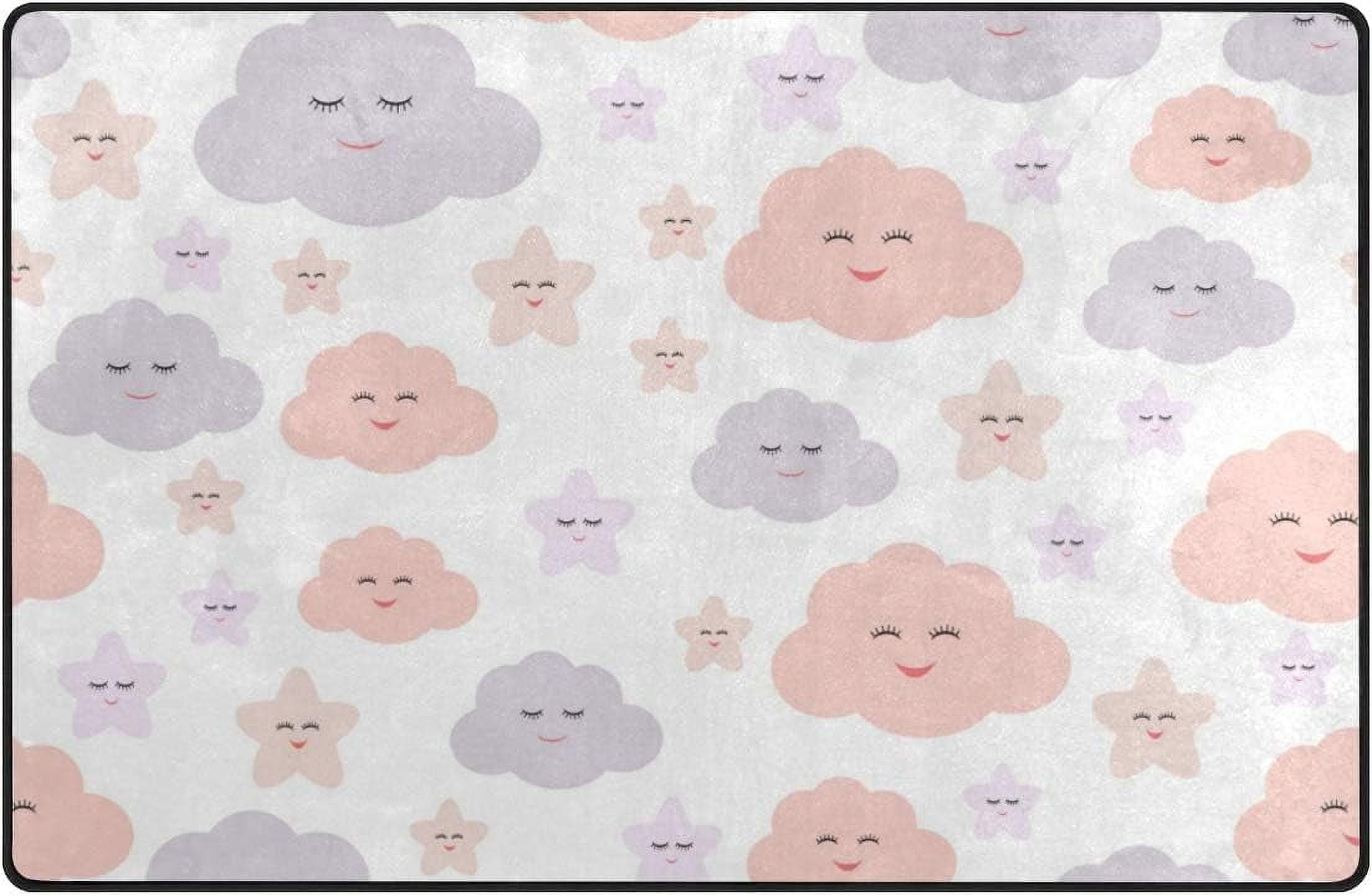 Coolnut Lightweight Soft Area Rugs 60 x 39 inch (5'x 3'3"), Cute ...