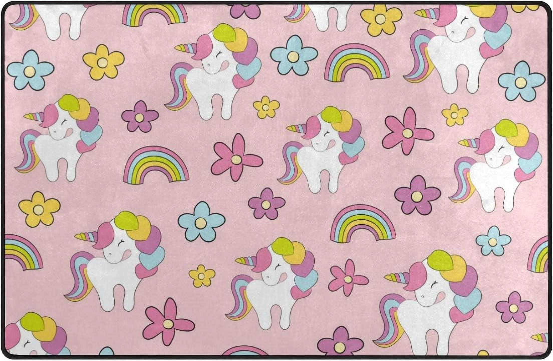 Coolnut Lightweight Soft Area Rugs 60 x 39 inch (5'x 3'3"), Cute ...