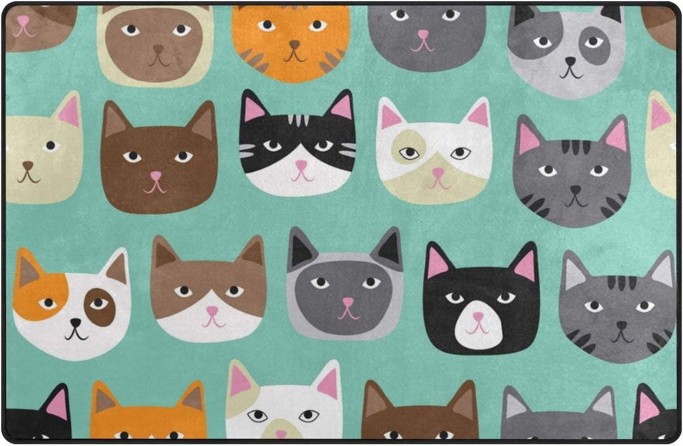 Coolnut Lightweight Soft Area Rugs 60 x 39 inch (5'x 3'3"), Lovely ...