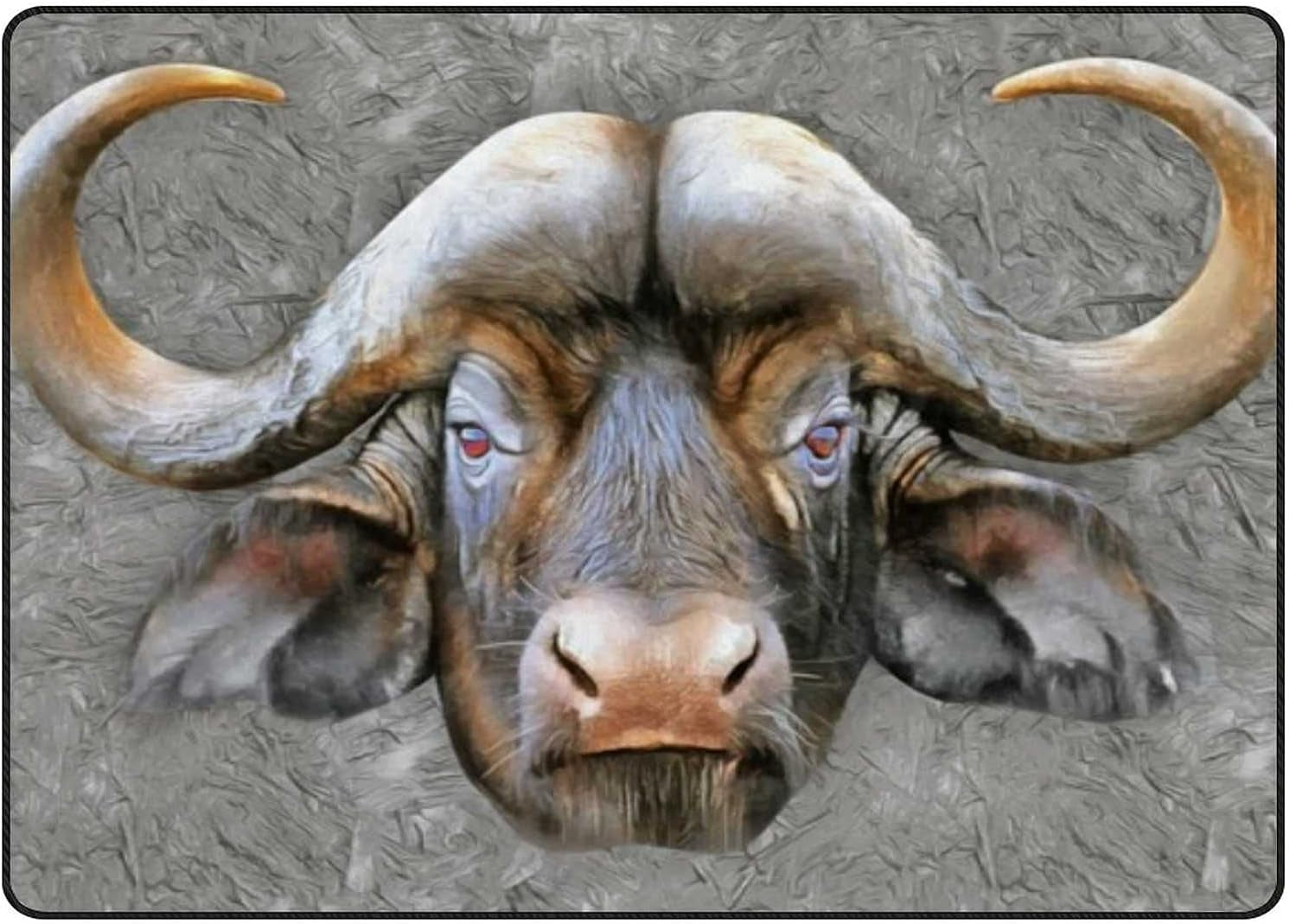 Coolnut Lightweight Soft Area Rugs 60 x 39 inch (5'x 3'3"), Oil ...