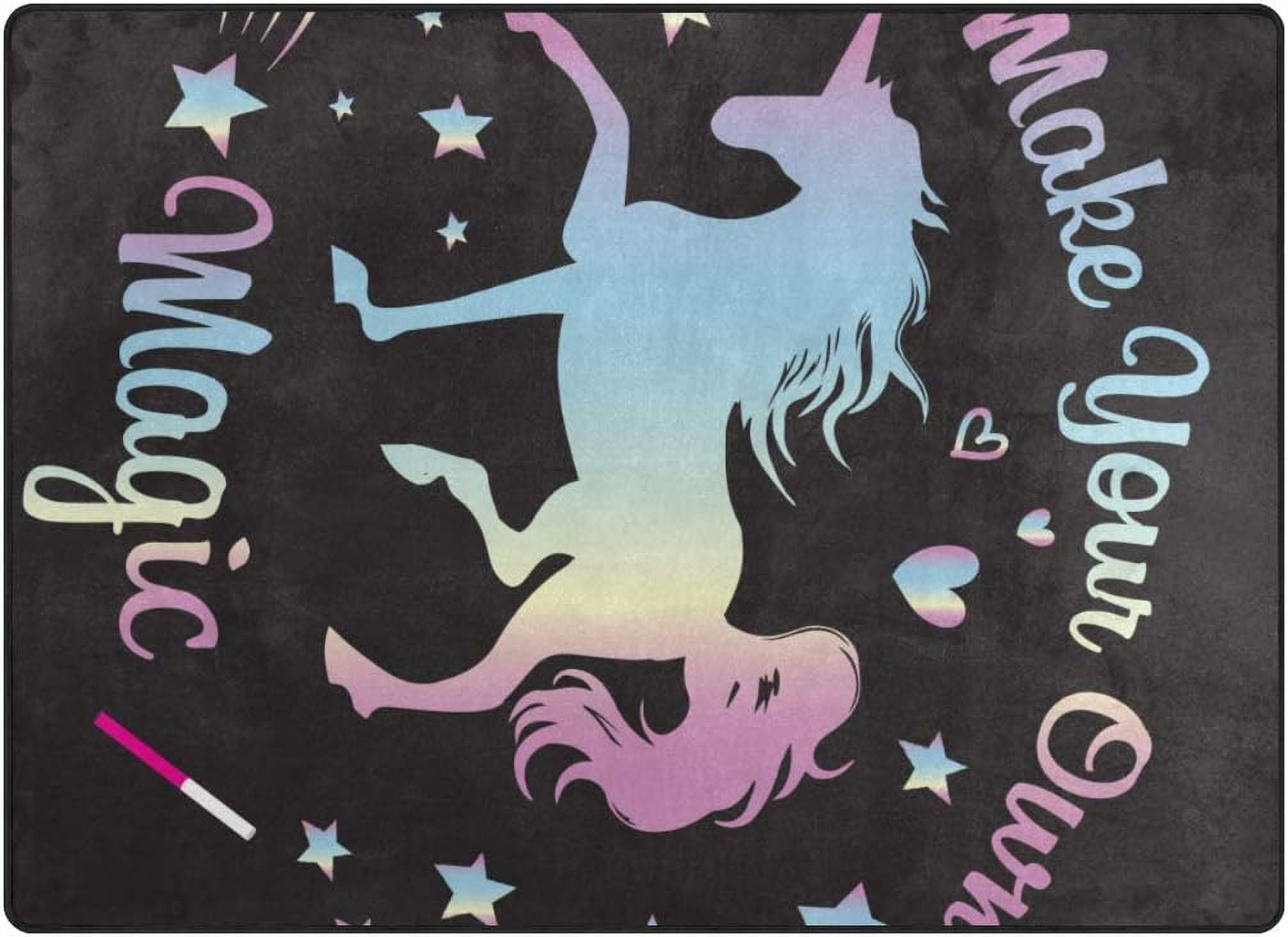 Coolnut Lightweight Soft Area Rugs, 80 x 58 inch（6'8" x 4'10 ...