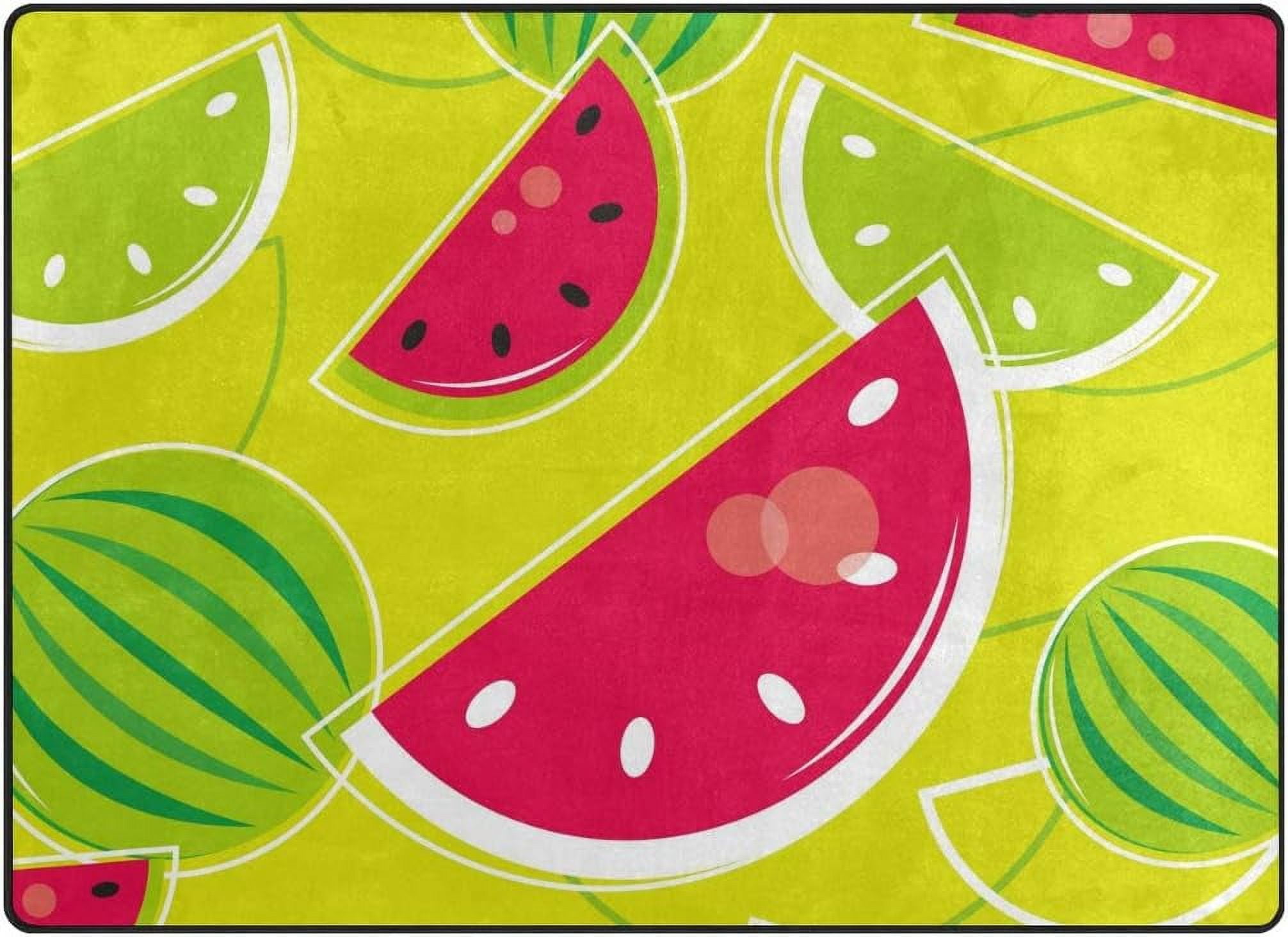 Coolnut Lightweight Soft Area Rugs, 80 x 58 inch（6'8" x 4'10"） Fresh ...