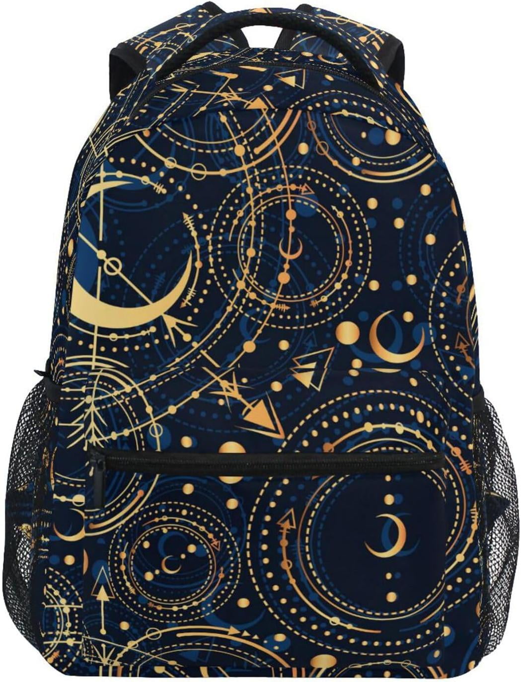 Coolnut Luxury Moon Kids Backpack with Name Tag, 16.9"×12"×7.3" Slot ...