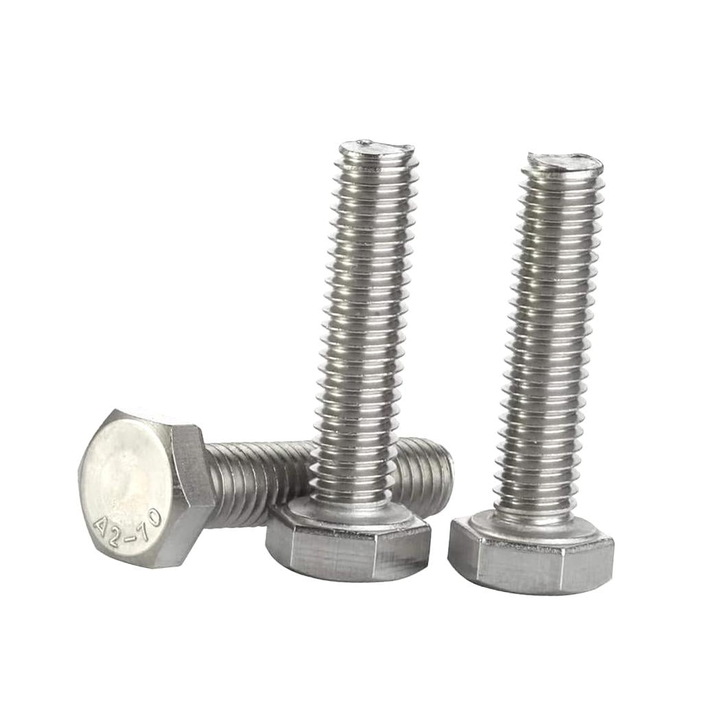 Coolnut M10-1.5 x 150mm Hex Screw Bolts, Fully Threaded, 18-8 Steel ...