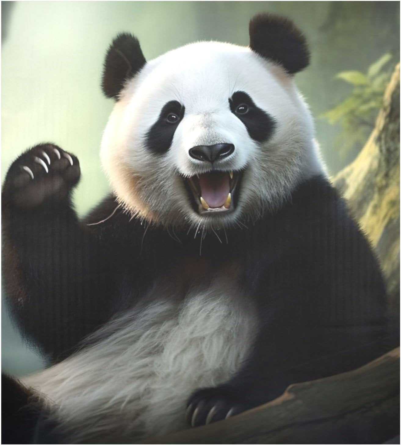 Coolnut Magnetic Dishwasher Stickers Cute Panda Kitchen Dishwasher ...