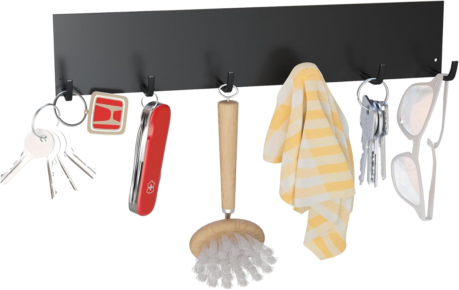 Coolnut Magnetic Key Rack No Drill Magnetic Key Holder for Metal ...