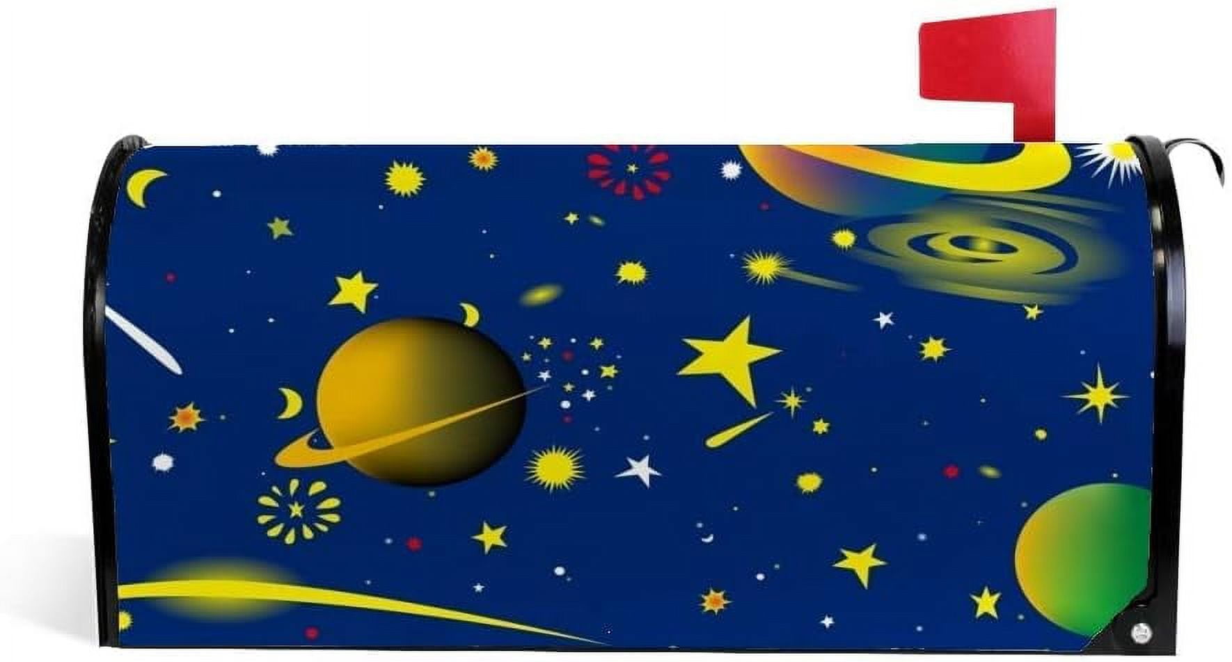 Coolnut Mailbox Cover Fantasy Cosmic Sky Post Mail Box Cover Magnetic ...