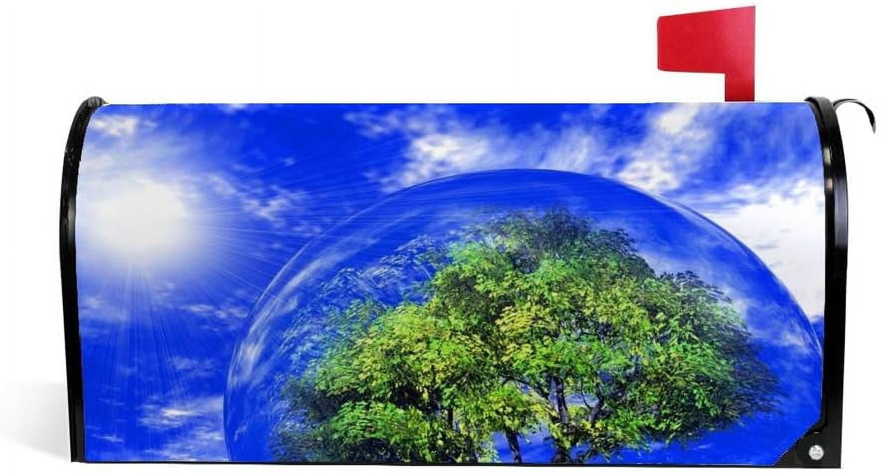 Coolnut Mailbox Cover Tree in Transparent Bubble Post Mail Box Cover ...