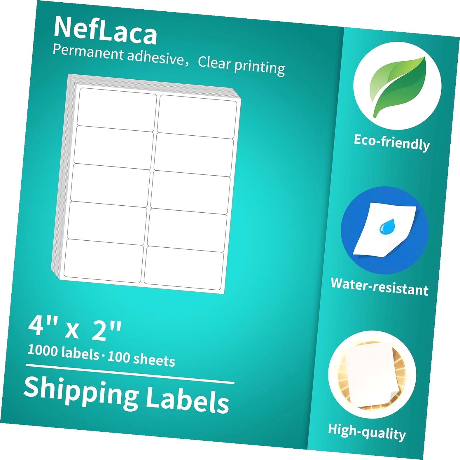 Coolnut Mailing Label, Address Labels 10-, White Shipping Labels ...