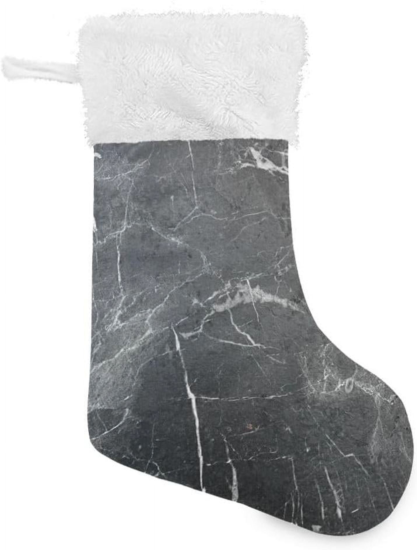 Coolnut Marble Christmas Stocking Personalized Large Candy Stocking ...
