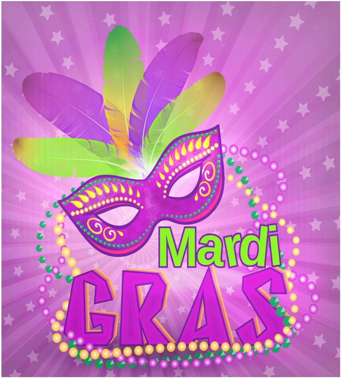 Coolnut Mardi Gras Day Carnival Dishwasher Magnet Cover, Anti-Scratch ...