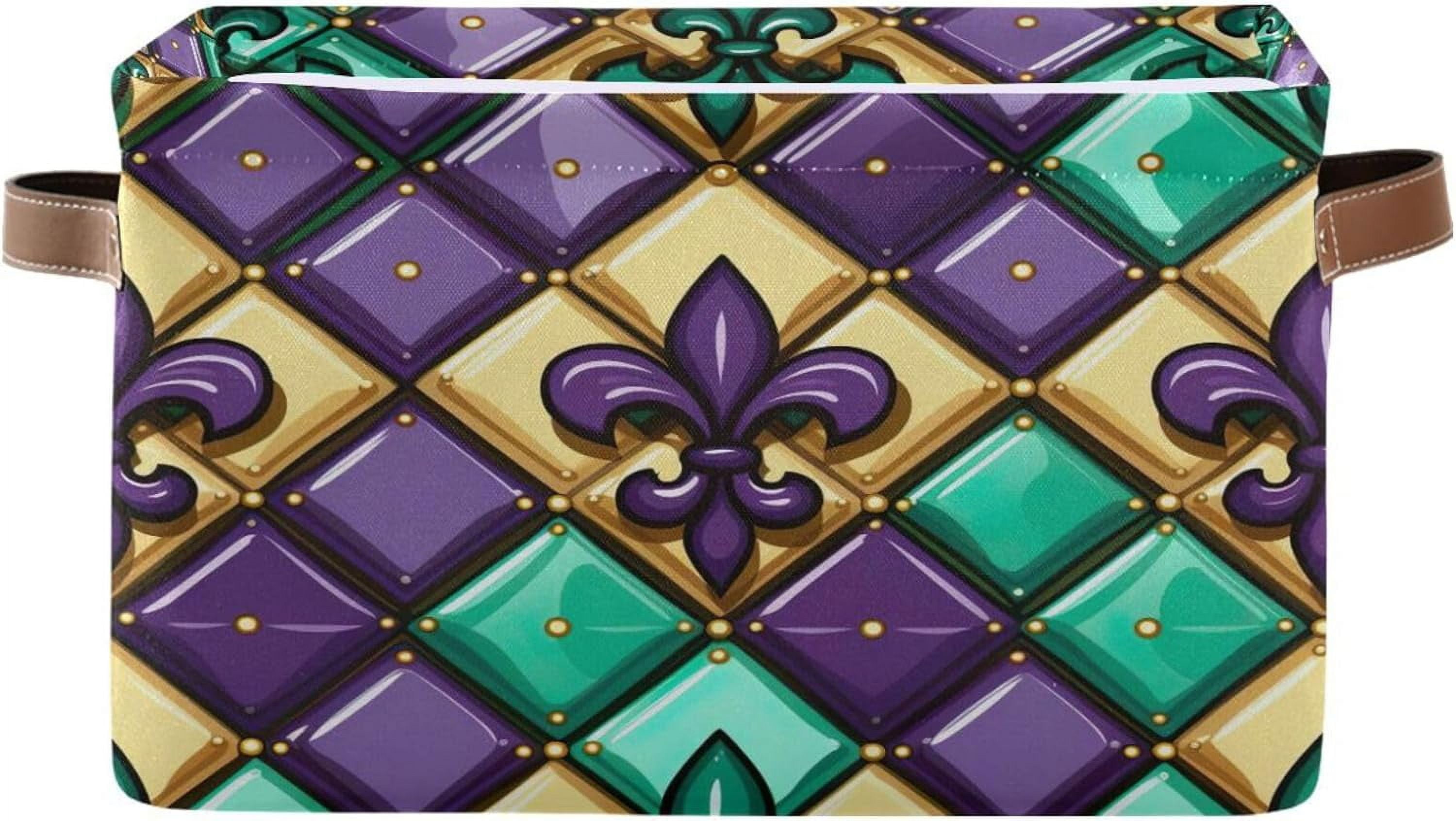 Coolnut Mardi Gras Lily Large Storage Basket 1PCS,Cute Koala ...